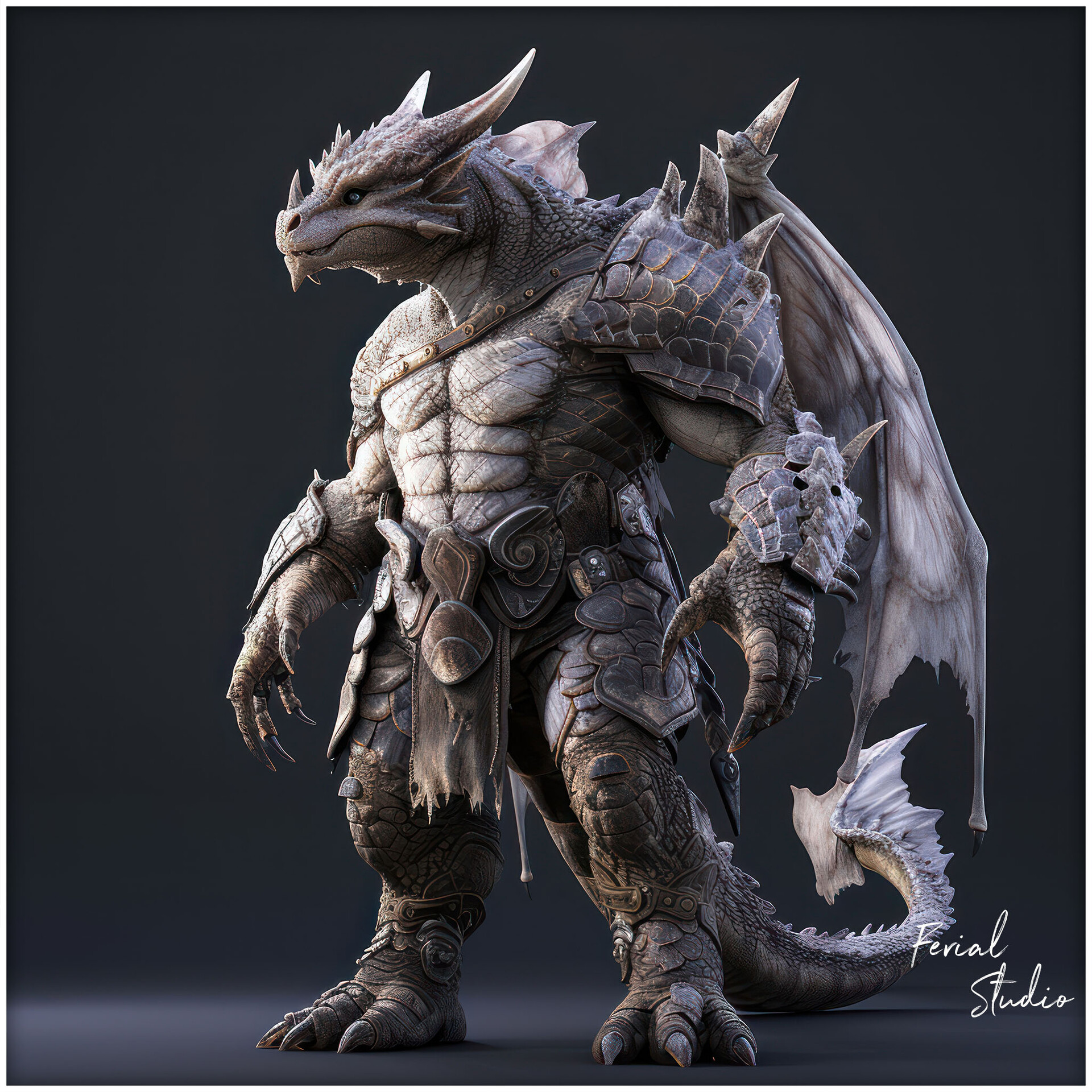 ArtStation - 🔹240 Dragon Character Reference Image Pack v.11 |4K|