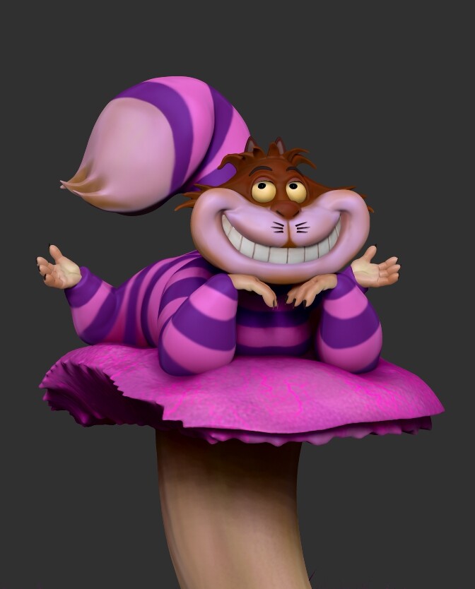 ArtStation - The Cheshire cat