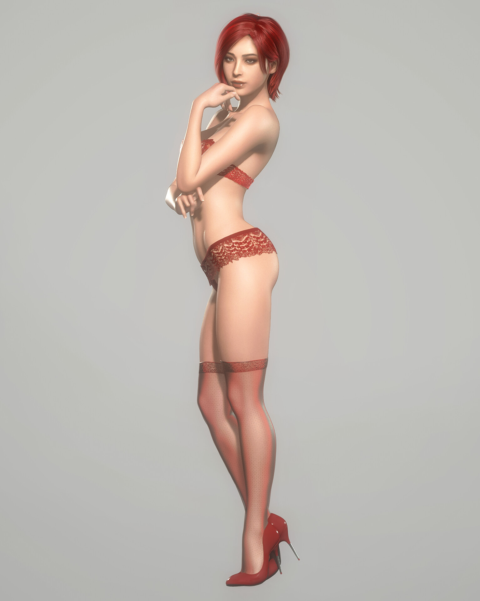 UmbrellaEngineer - Lingerie Outfit Ada Mod