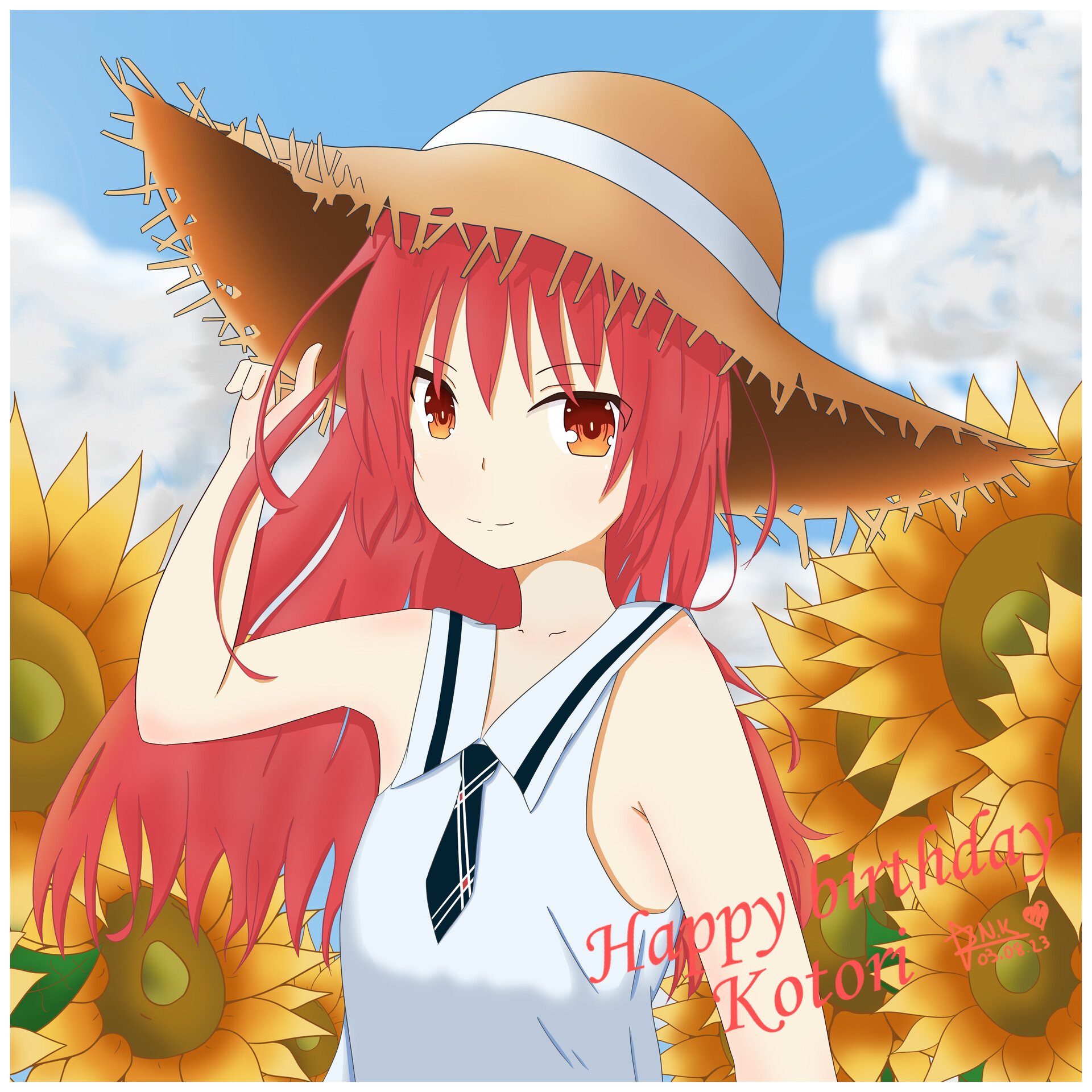 ArtStation - Itsuka Kotori happy Birthday 2023