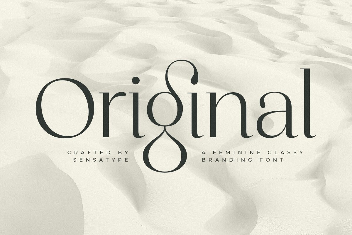 ArtStation - Original Classy Branding Font
