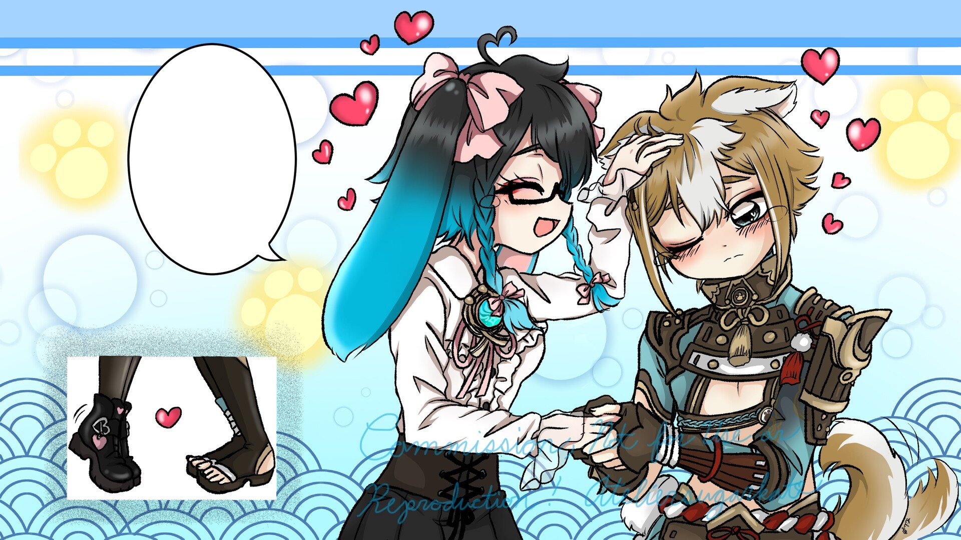 ArtStation - Twitch Banner/Loading Screen Commission for Kimi 1