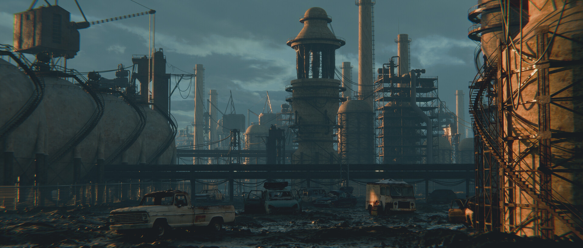ArtStation - Abandoned factory