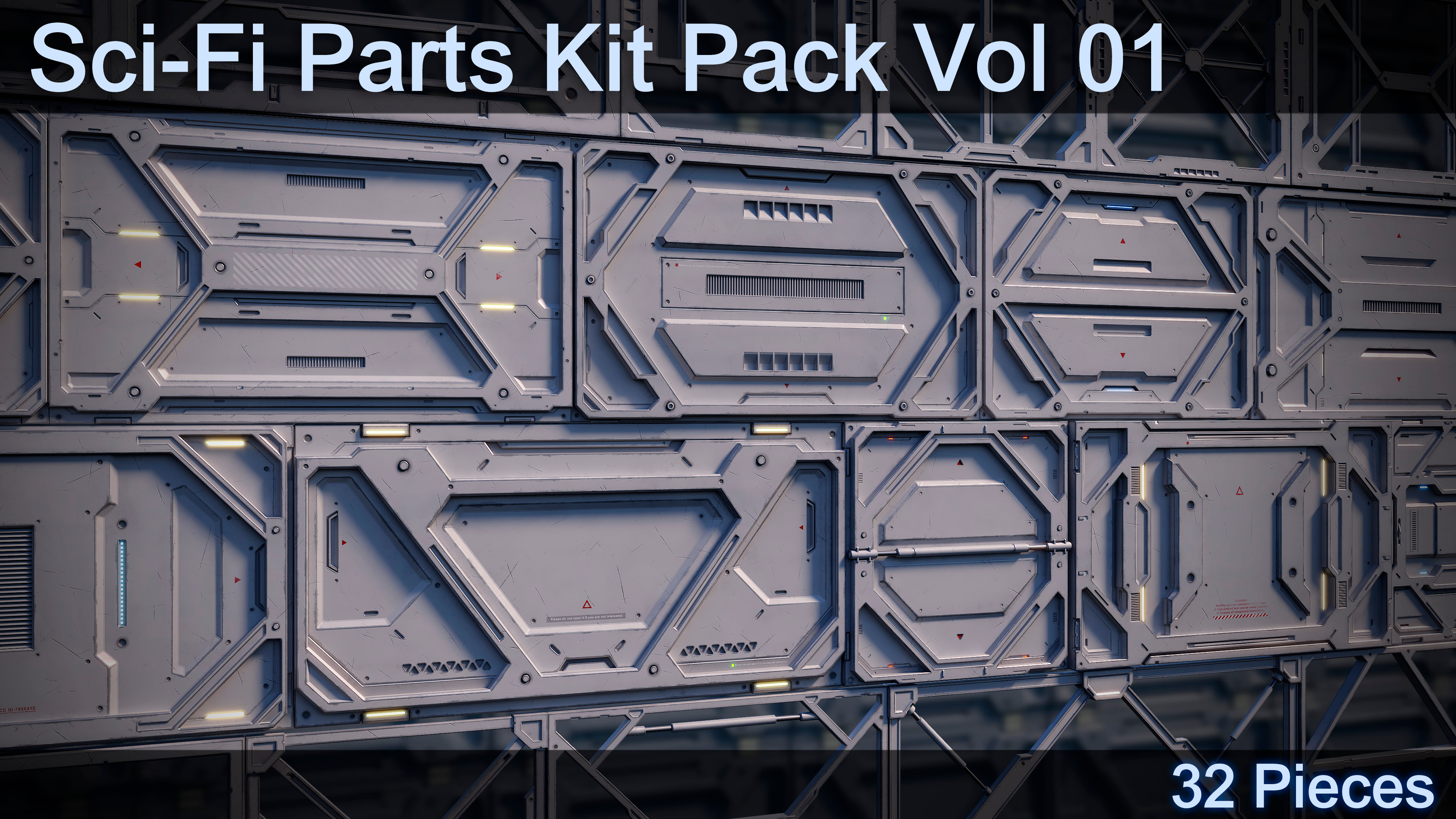 REX Hsu - Sci-Fi Parts Kit Pack Vol 01