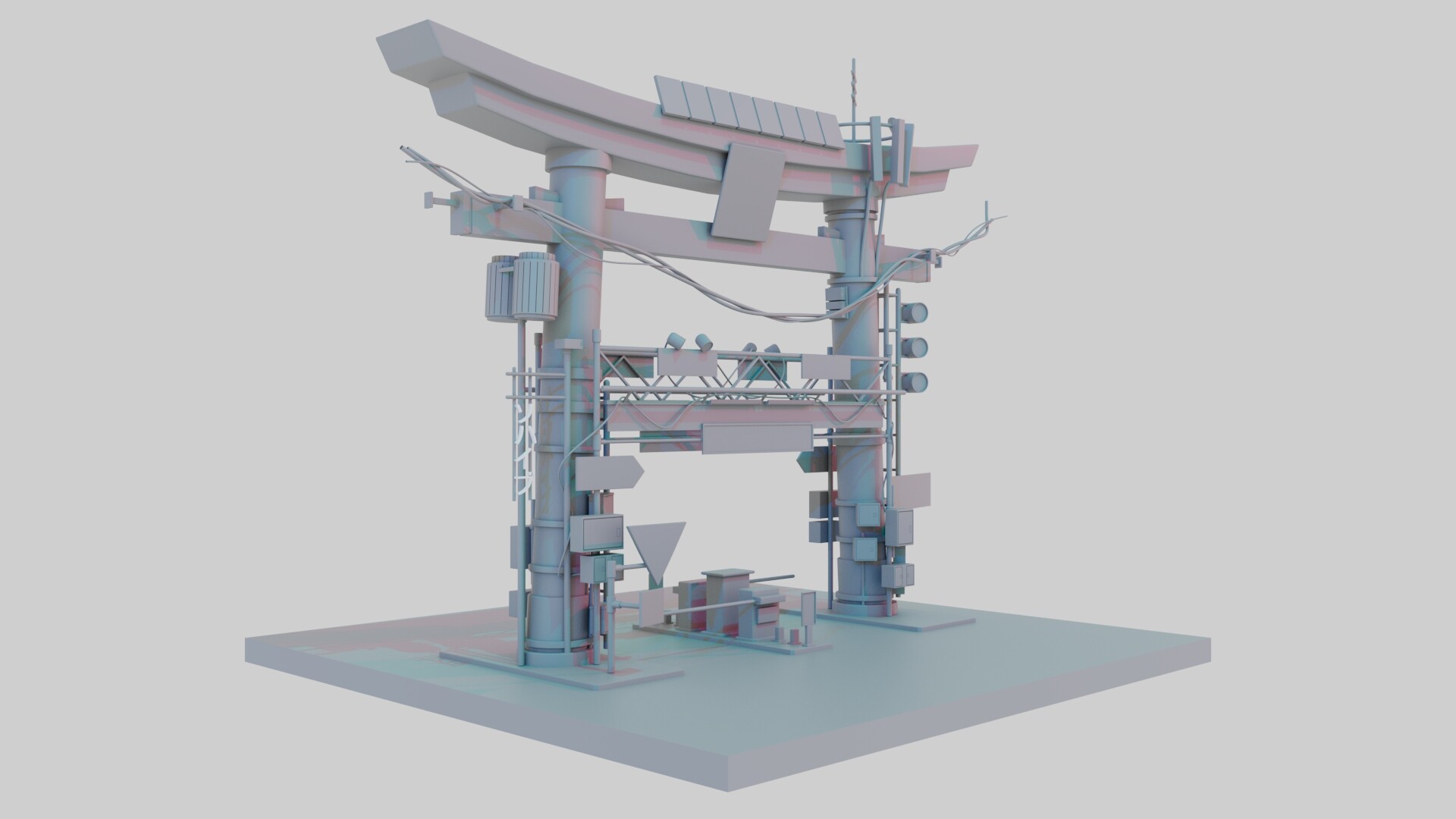 ArtStation - Torii Gate Checkpoint