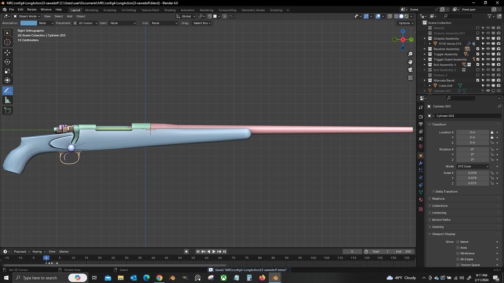 ArtStation - Bolt-Action Rifle Pistol "Art" Dump