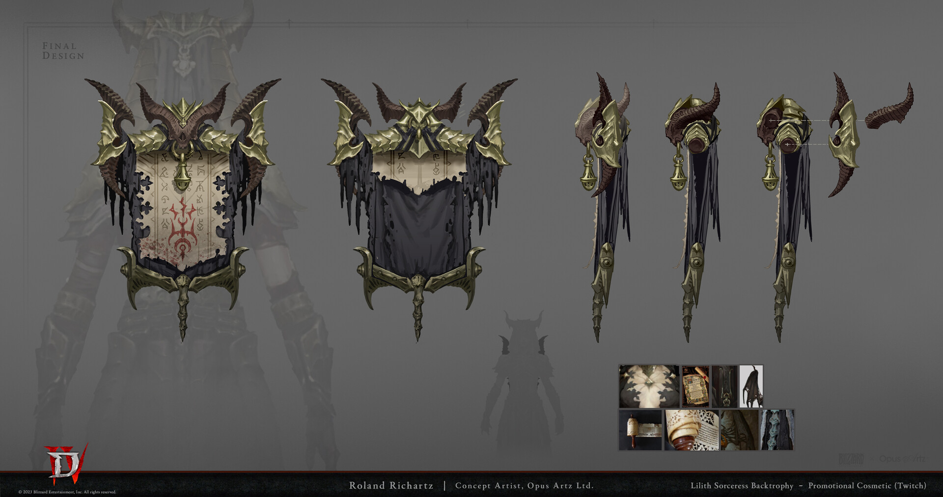 Roland Richartz - Diablo IV - Lilith Back Trophy