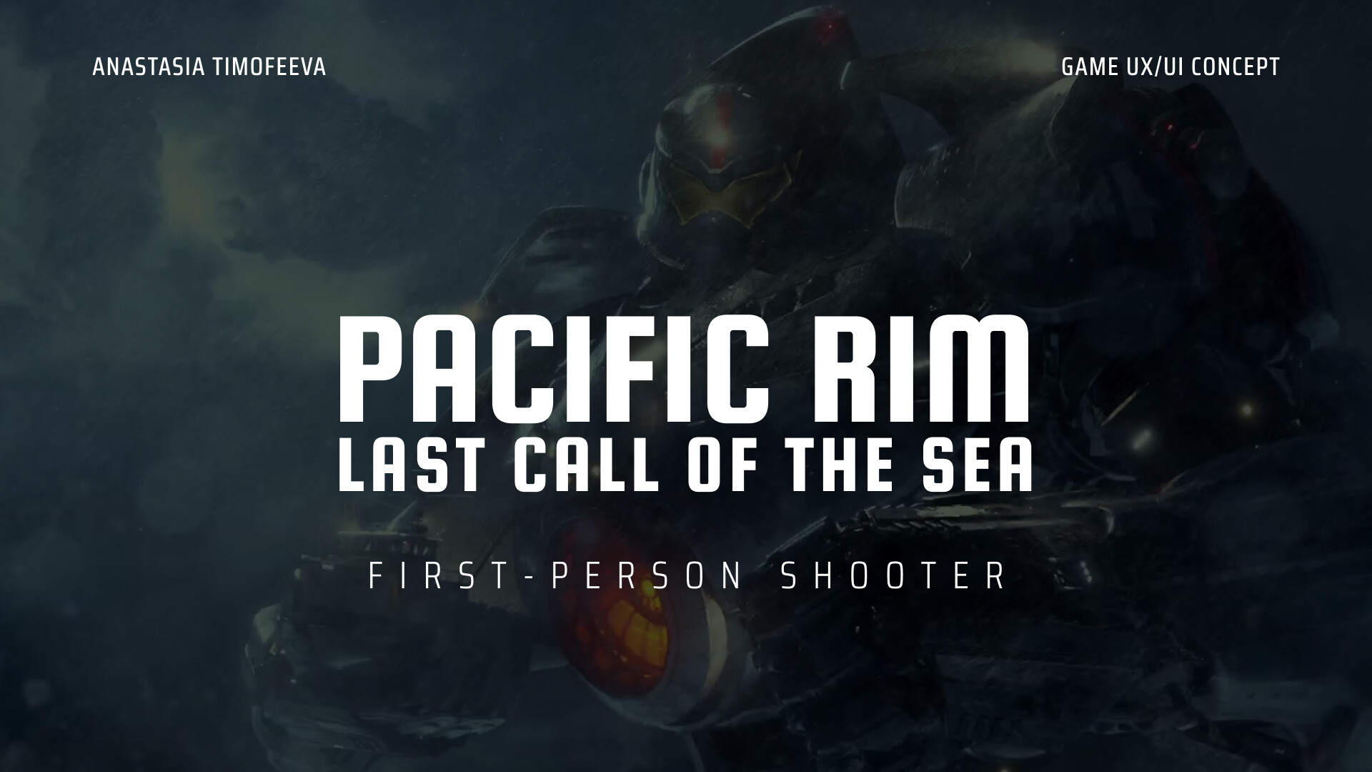 ArtStation - Shooter Game UI UX Interface Concept