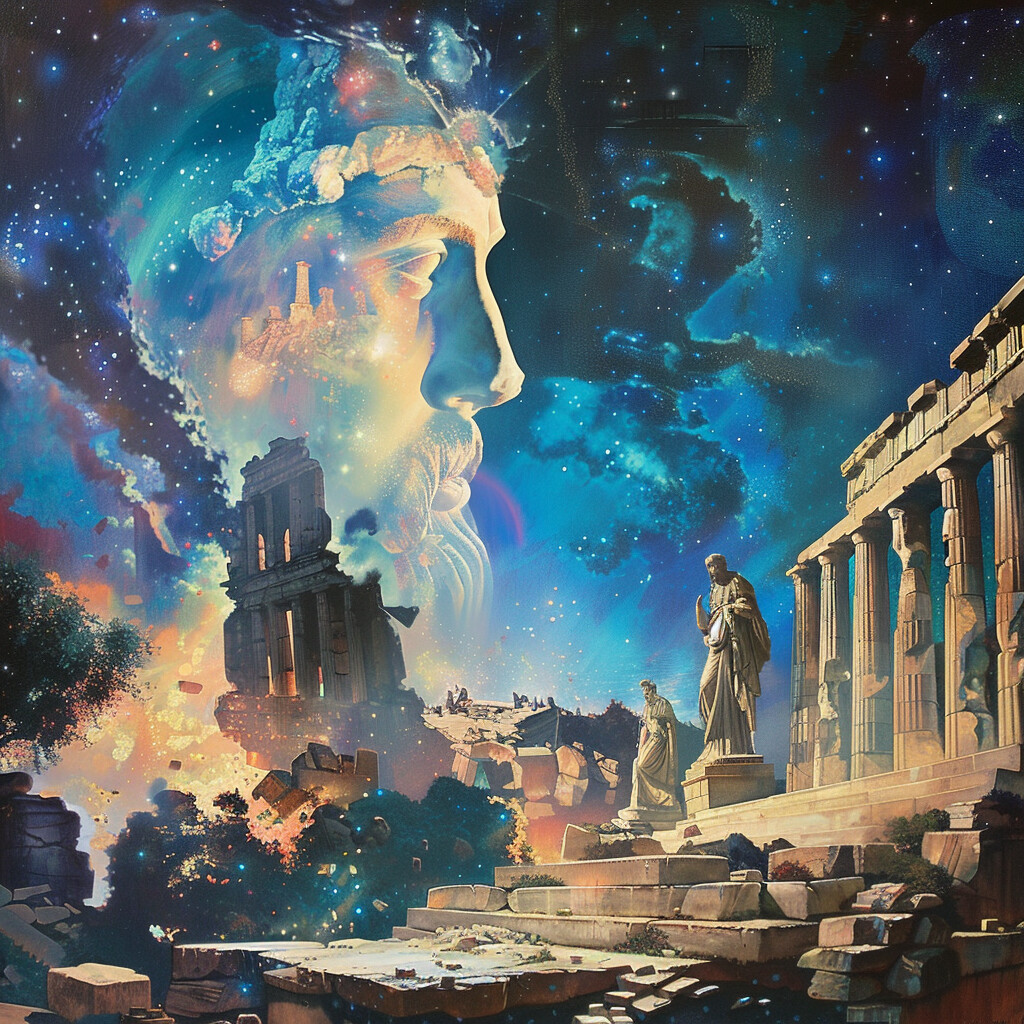 ArtStation - greek god