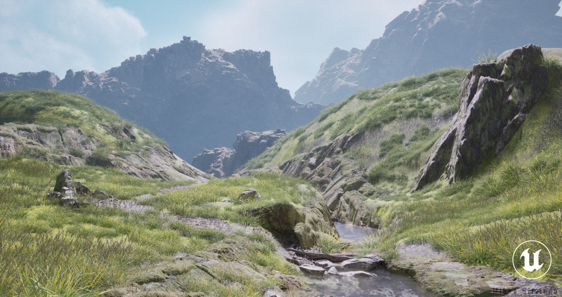 ArtStation - Highland Pathway