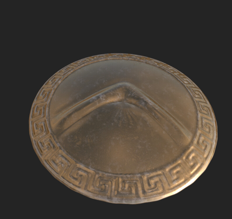 ArtStation - Spartan Shield