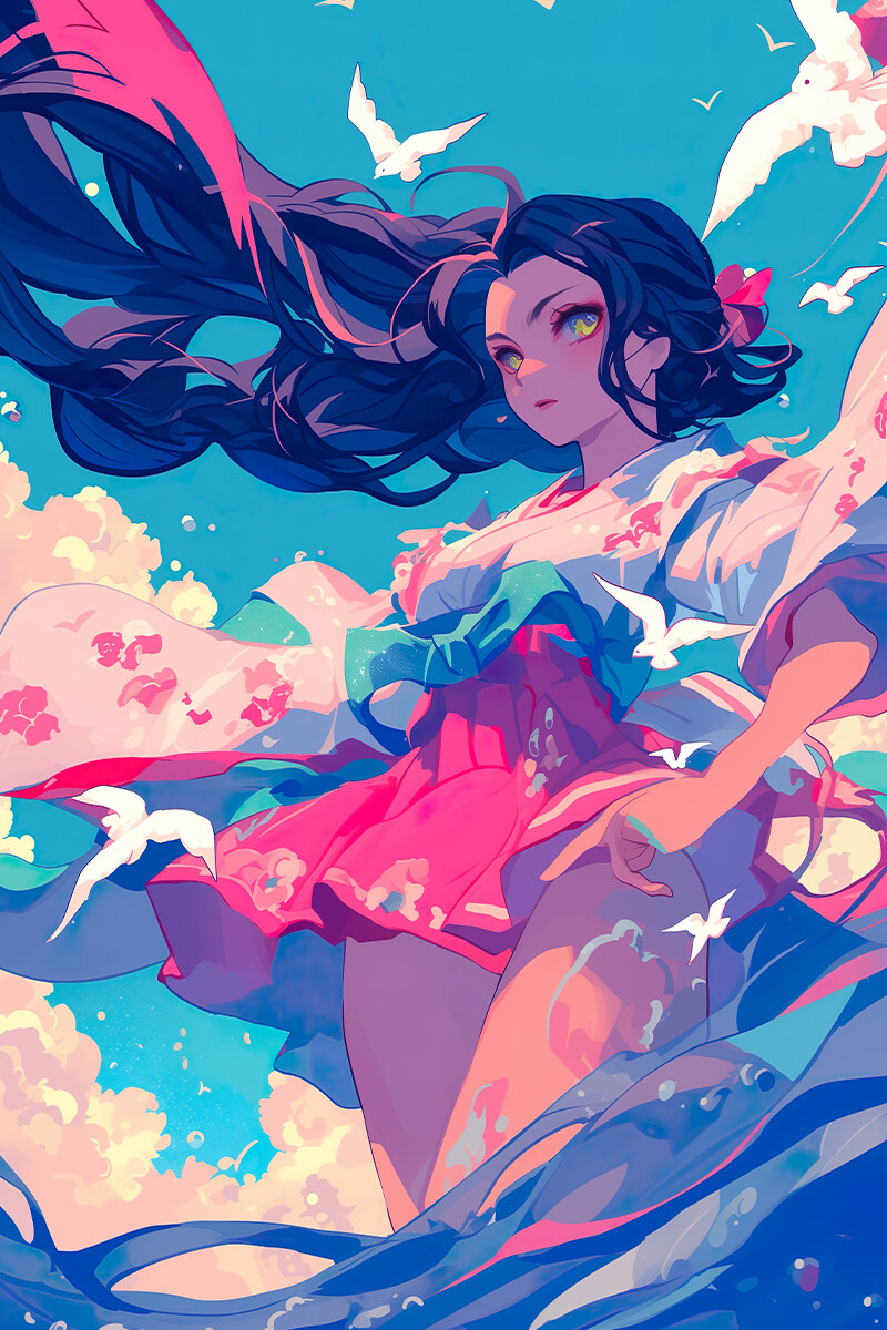 ArtStation - Wind Goddess