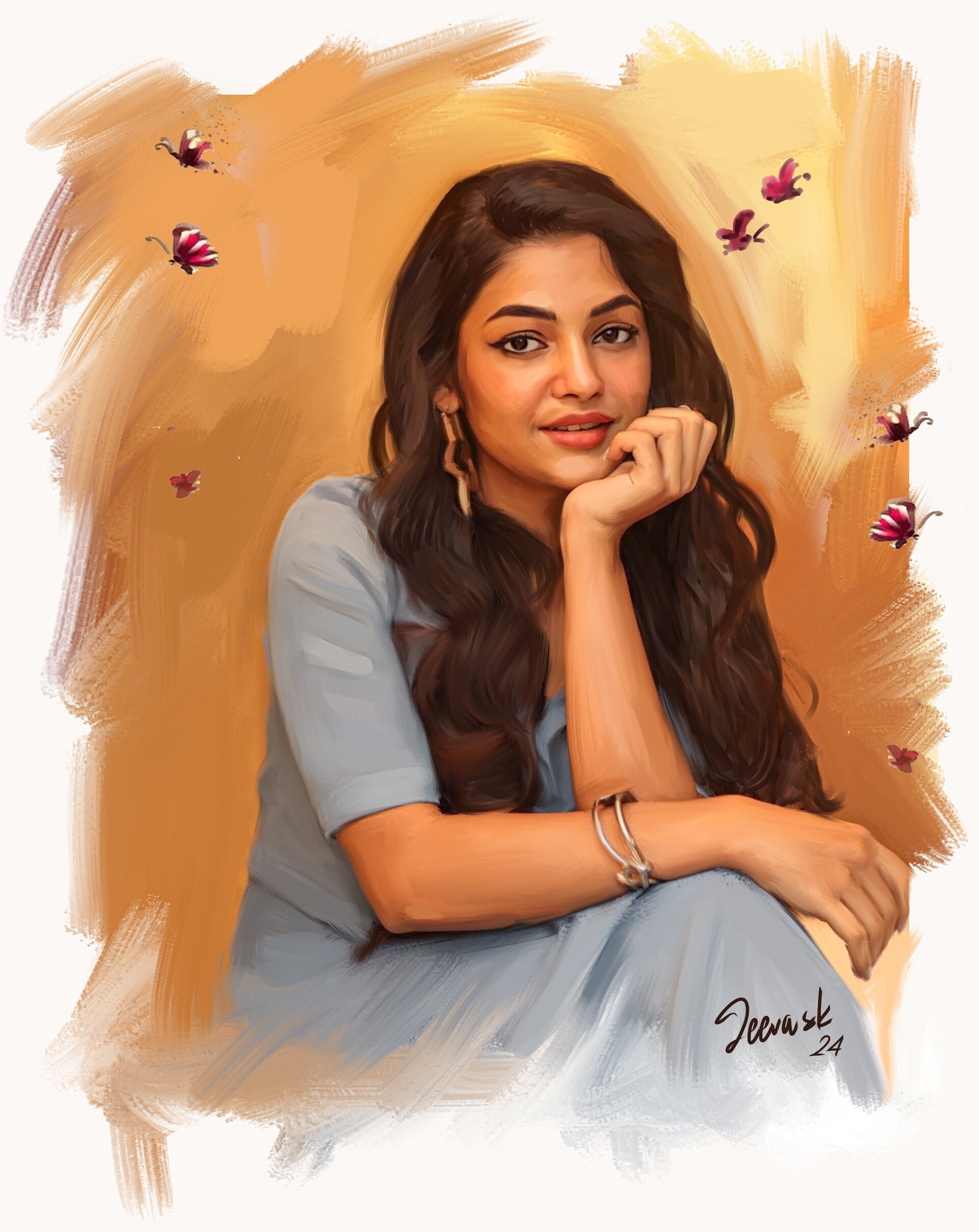 ArtStation - HBD IVANA PAINTING 2024 #HBDIvana