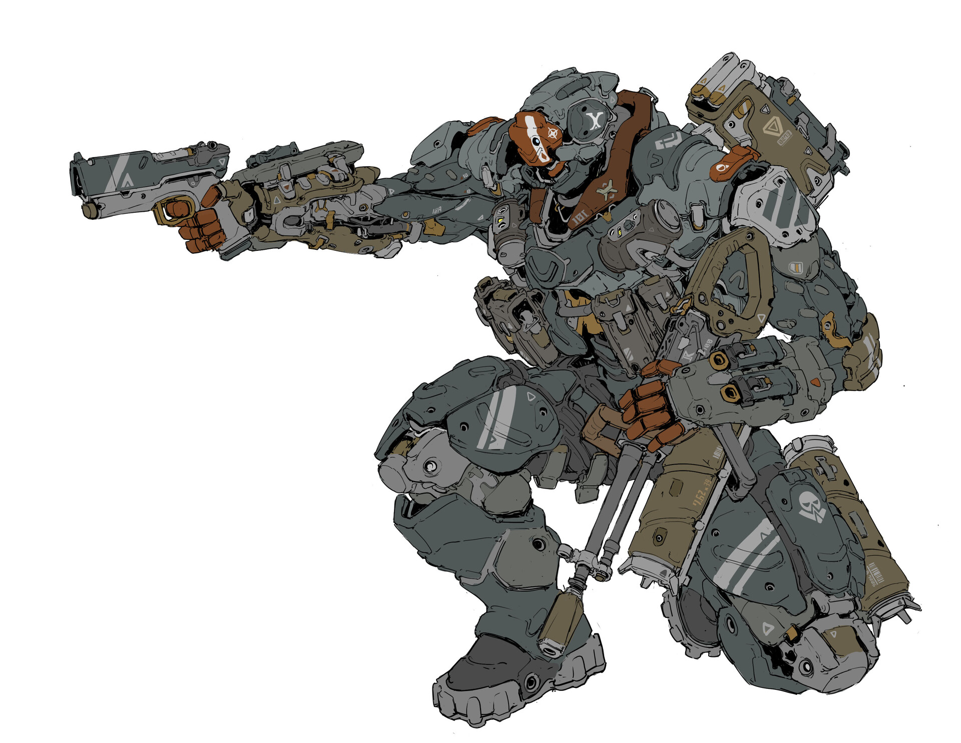 Taeun Ryu - Mecha Trooper