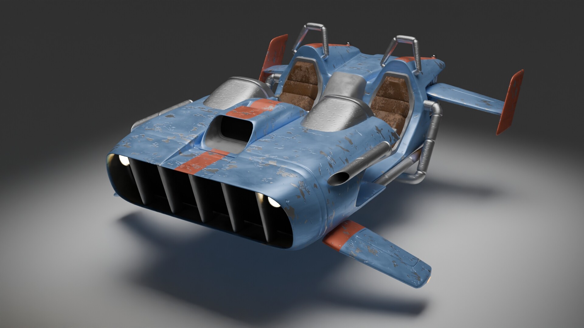 ArtStation - Haven City's Hovercar (original concept by Bob Rafei)