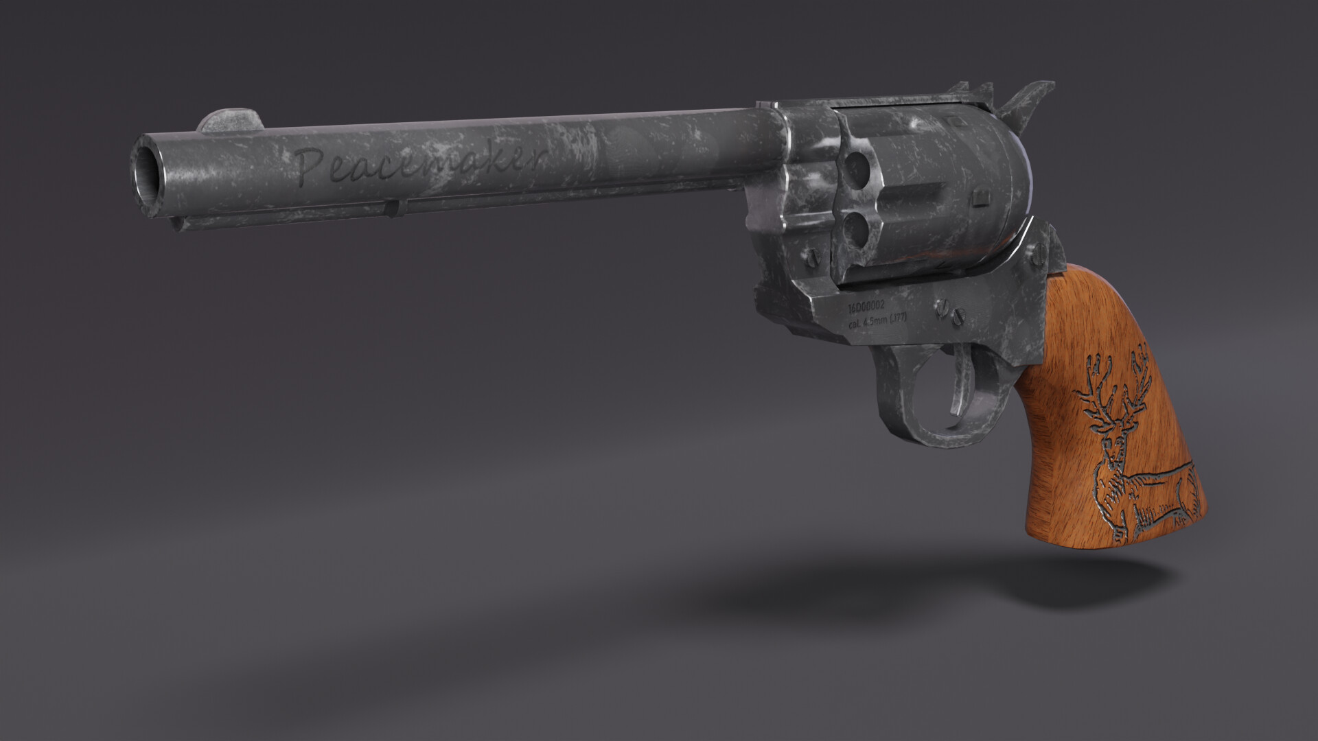 ArtStation - Single Action Peacemaker