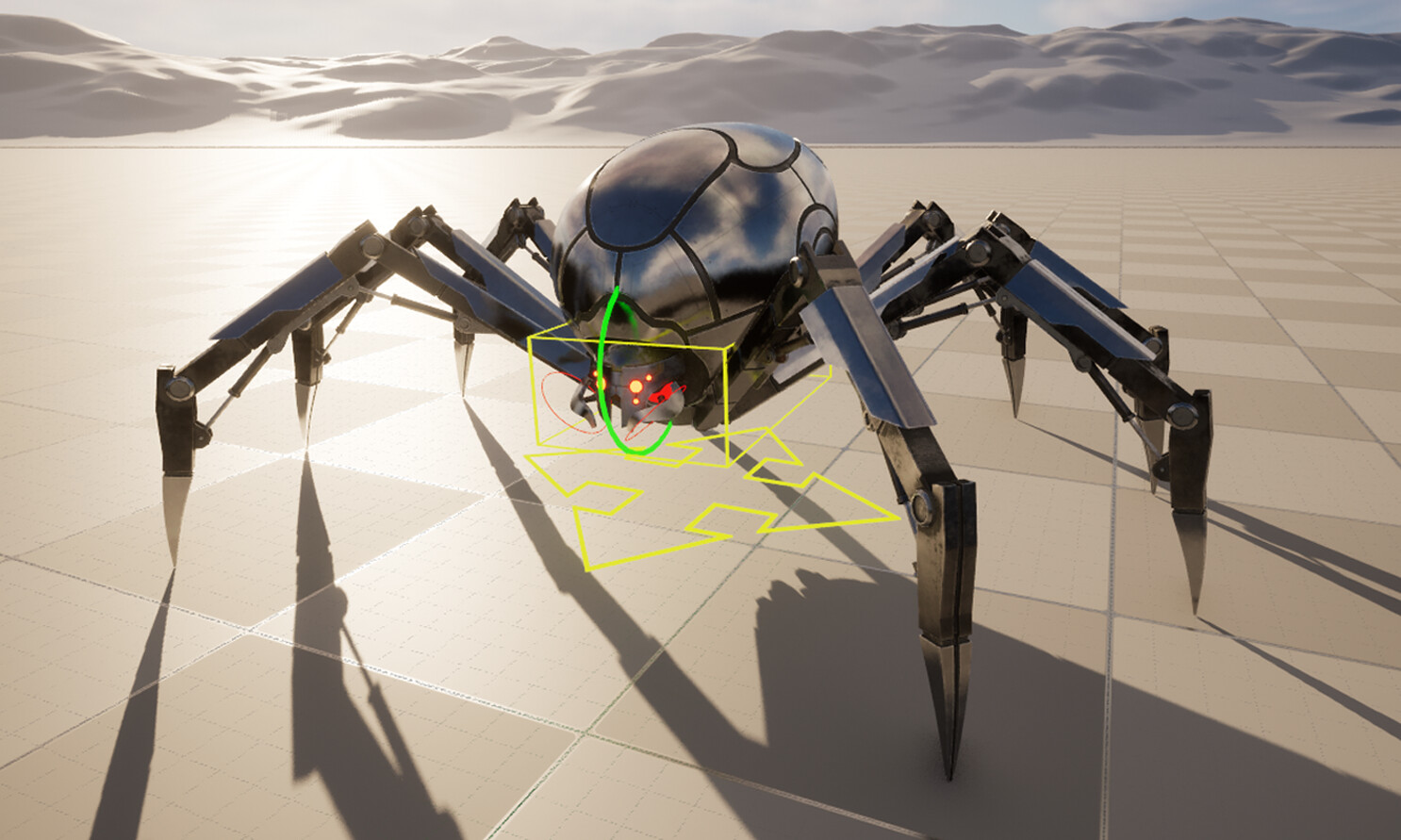 Marcos de la Fuente Méndez - Spider Rig UE5