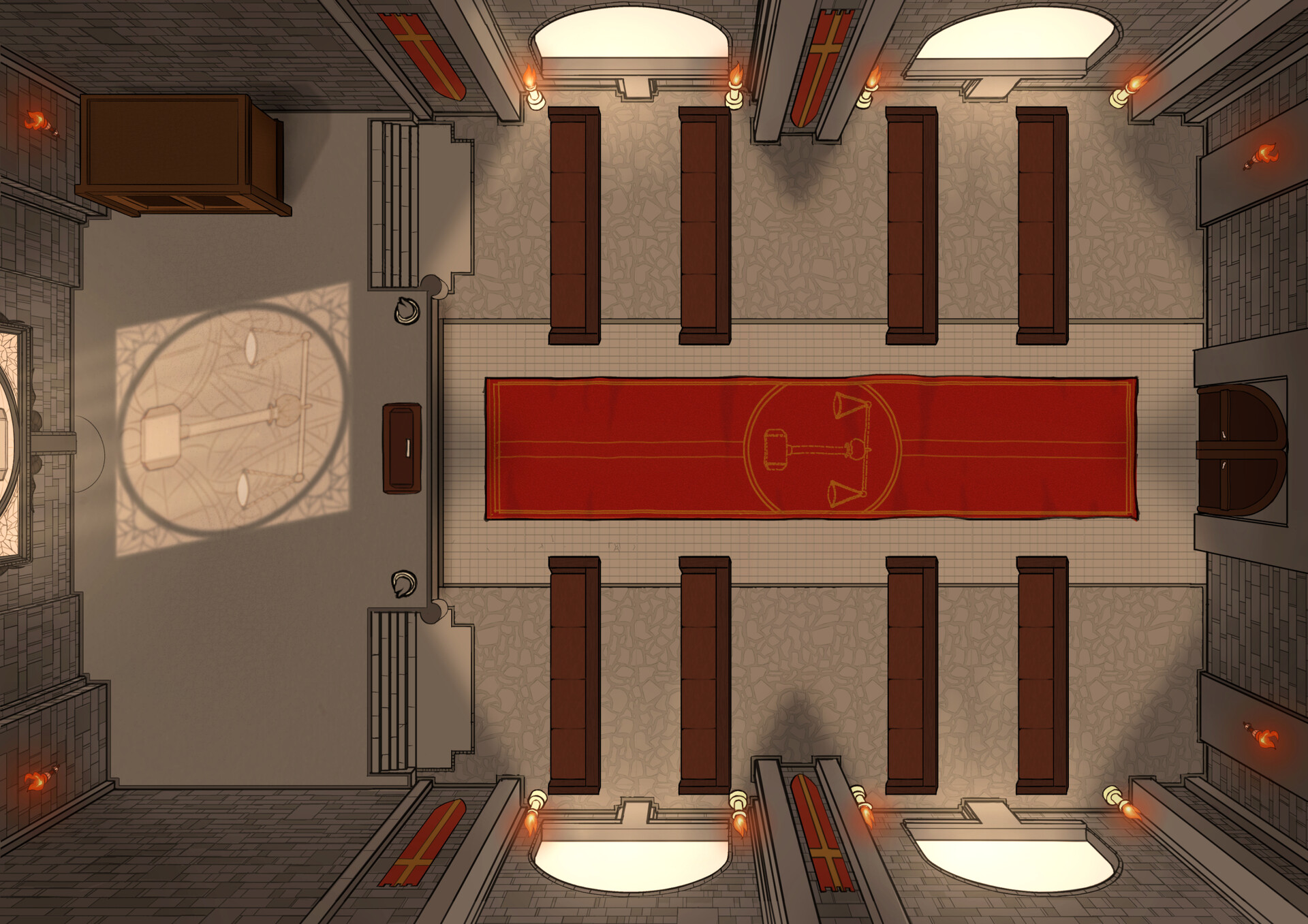 ArtStation - DND Battle Map Commission