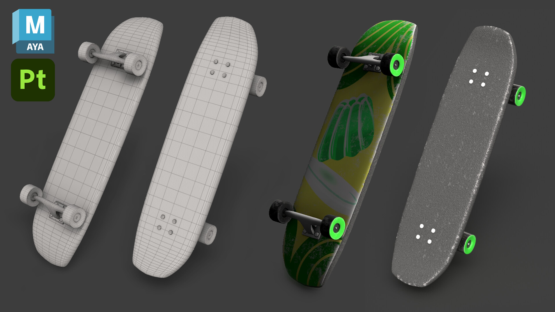 ArtStation - Skateboard V2