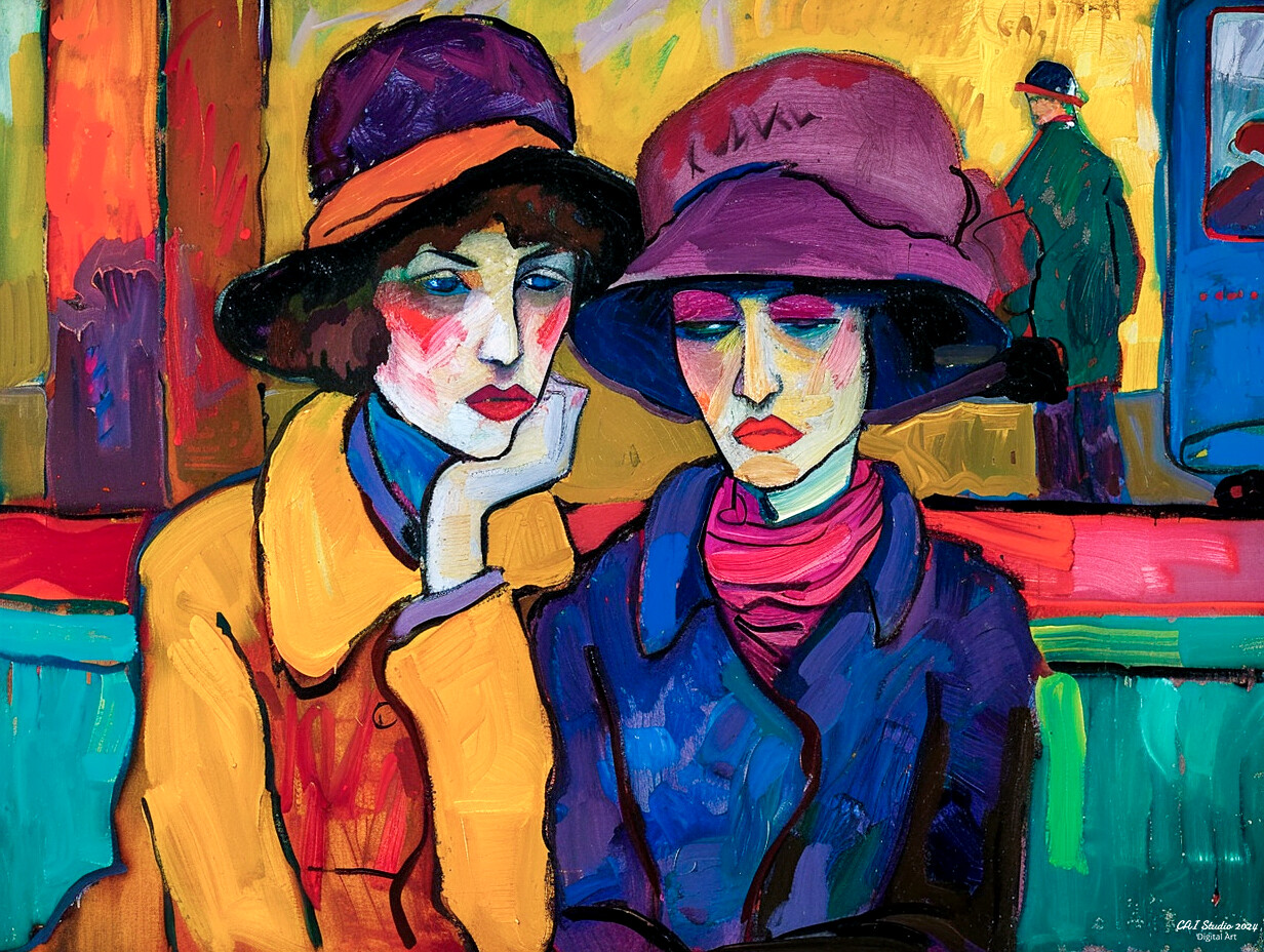 Christer W - Two colorful friends