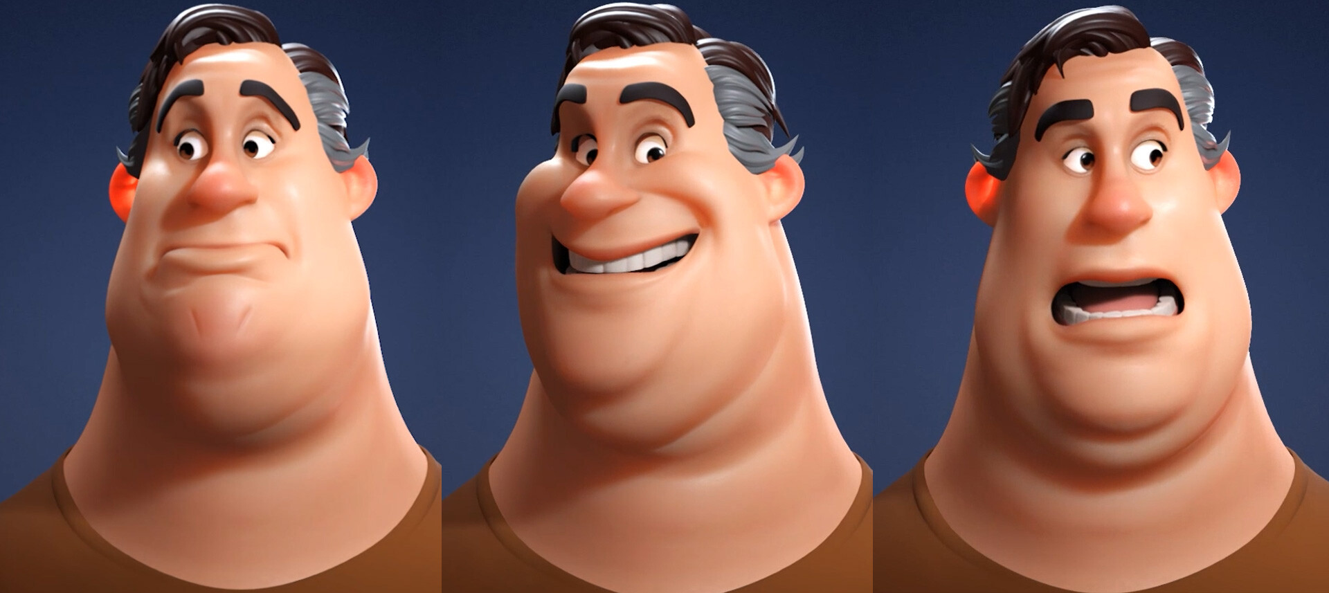 Reallusion Inc. - Cartoon 3D Character: Big Bob Facial Performance