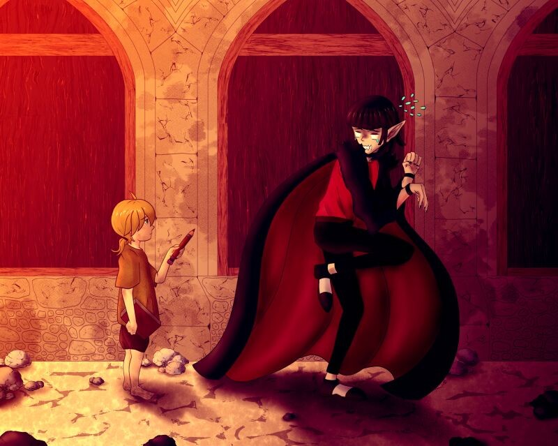 ArtStation - The student of a vampire