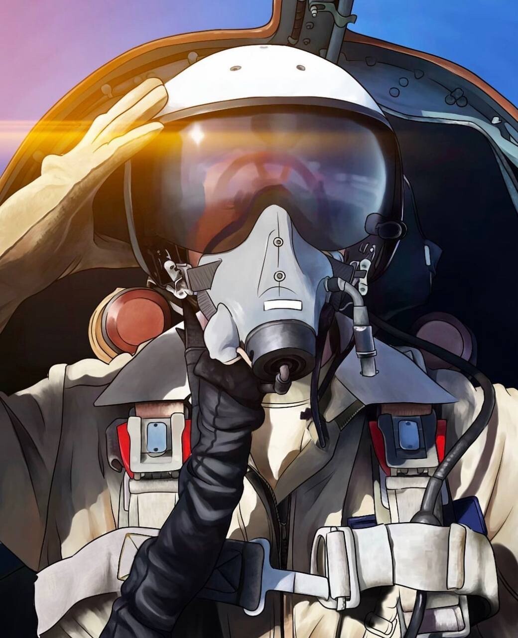 ArtStation - Pilot jets Su-25