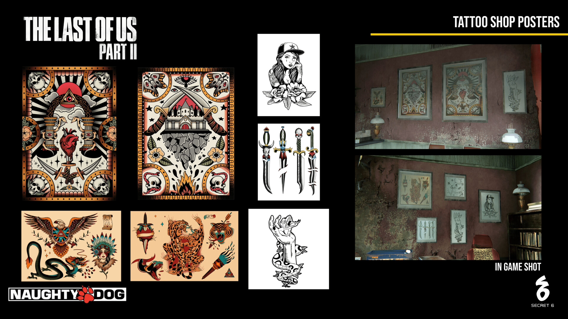 ArtStation - Tattoo Shop Posters