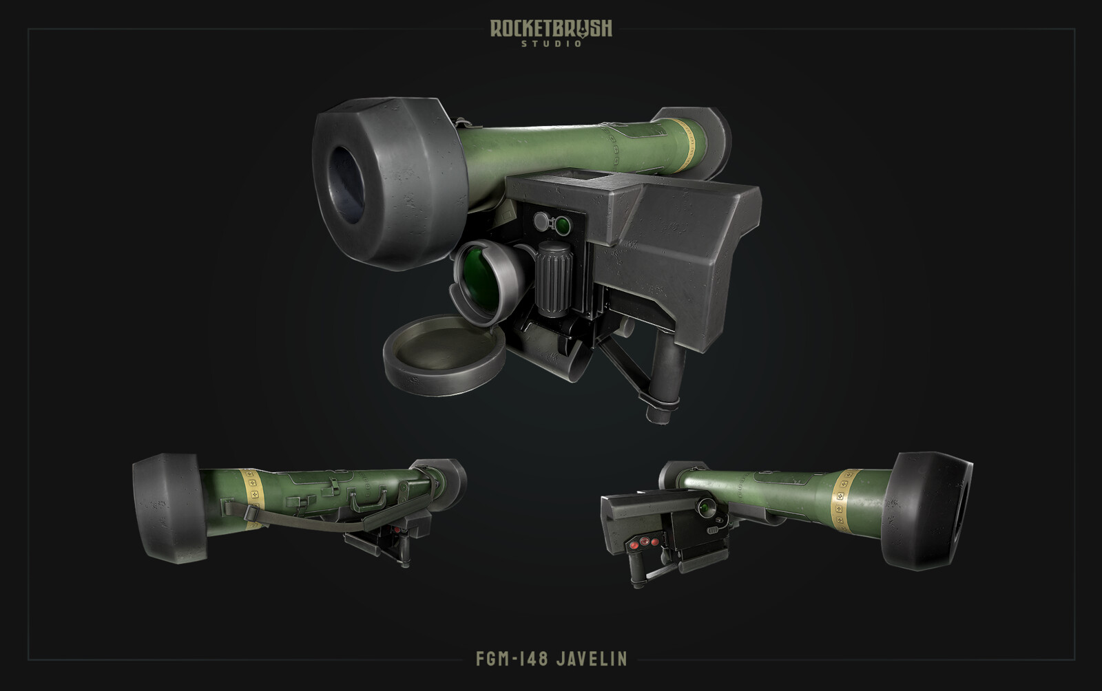 RocketBrush Studio - FGM-148 Javelin Missle System
