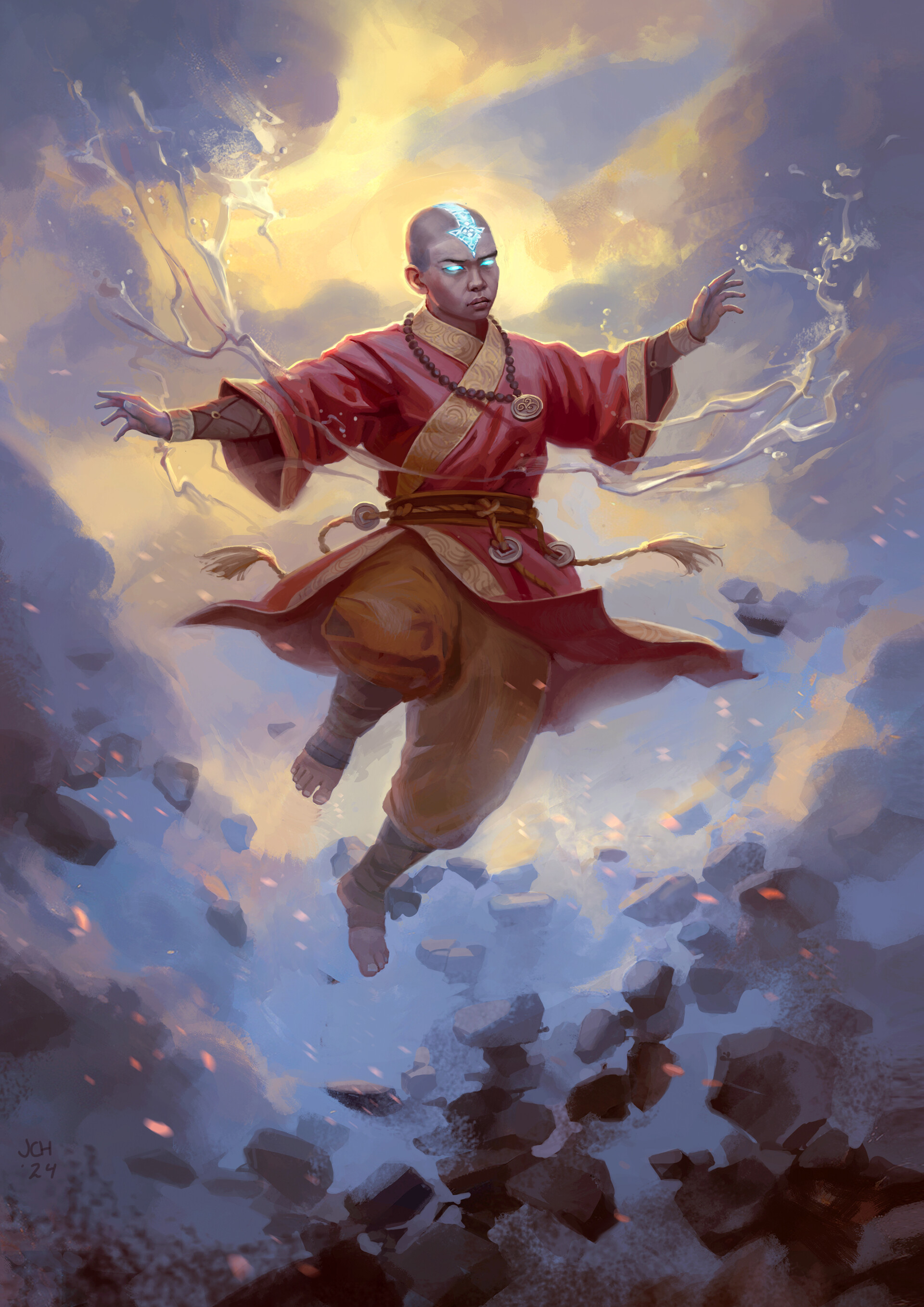 ArtStation - Aang, The Last Airbender