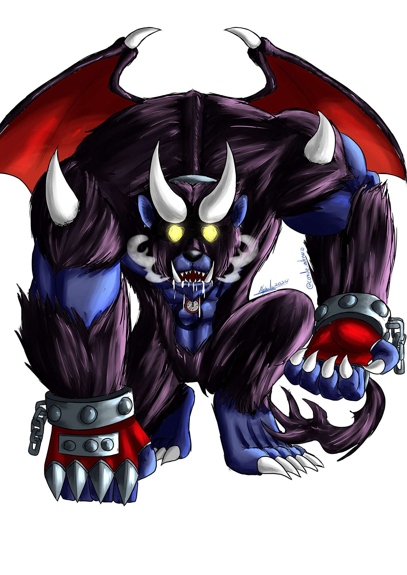 ArtStation - Belphegor Awakening Mode