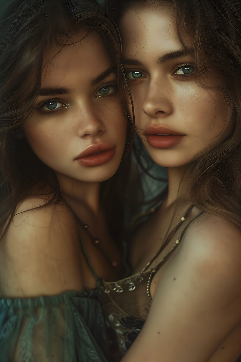 ArtStation - Beautiful Sisters