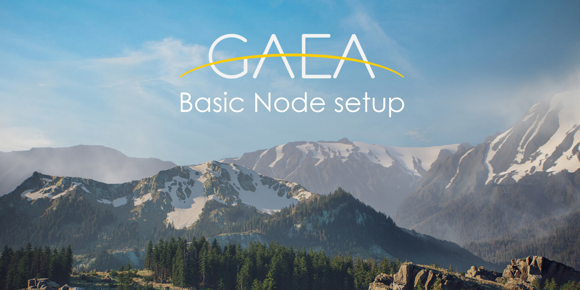 ArtStation - Gaea - Basic Node Setup
