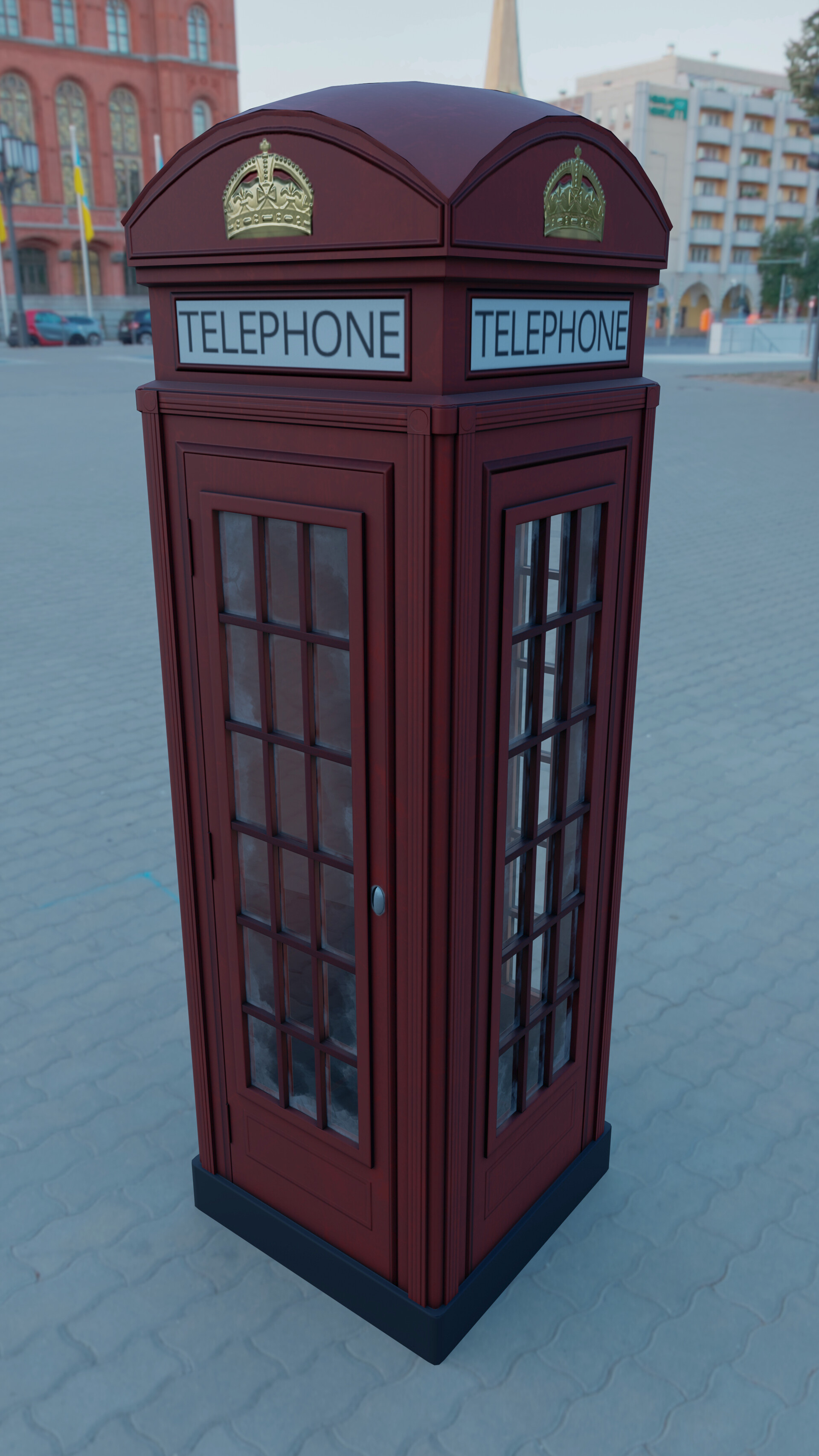 ArtStation - K2 telephone box