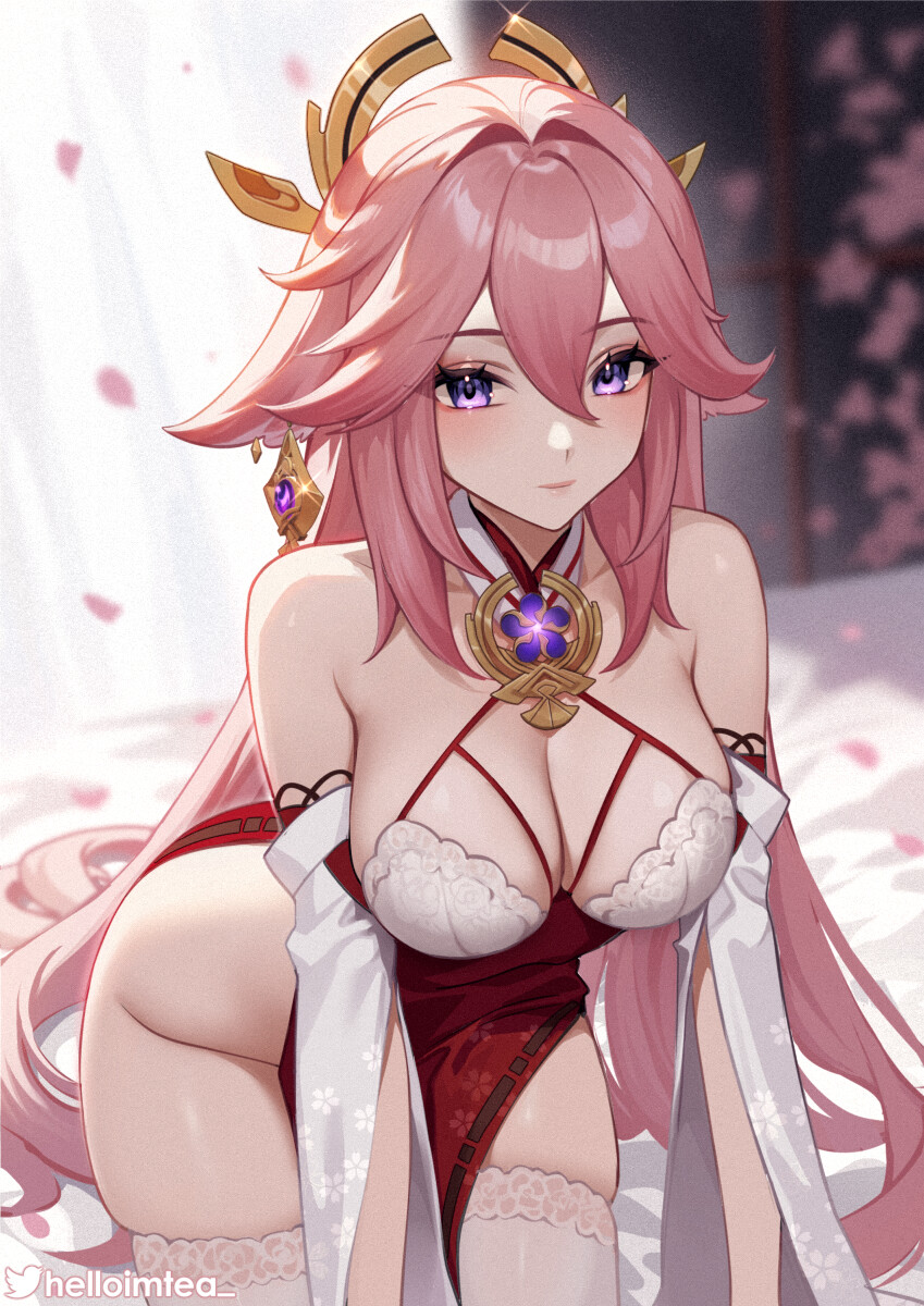 ArtStation - Yae Miko (Genshin Impact)