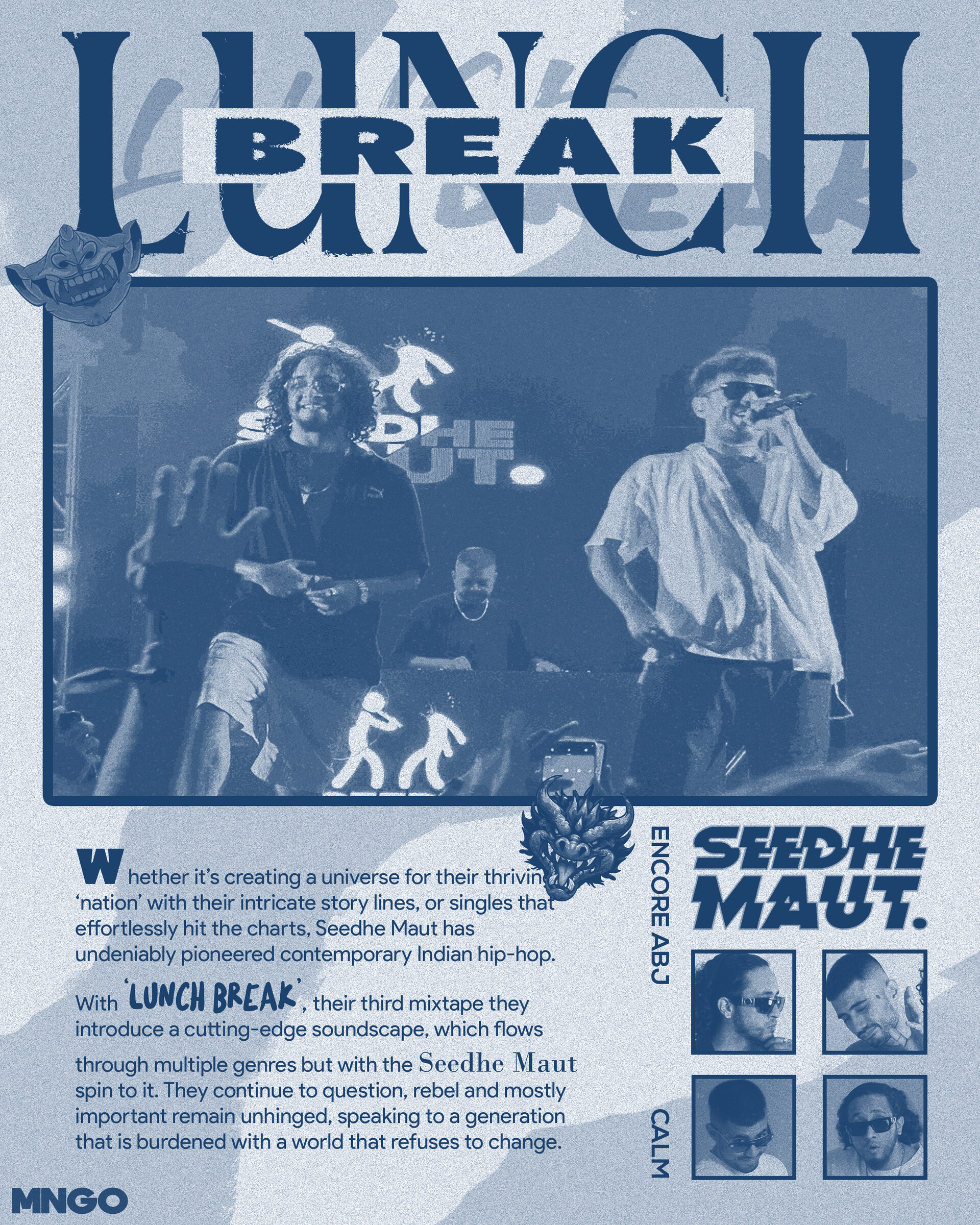 ArtStation - Lunch Break / Seedhe Maut - Poster