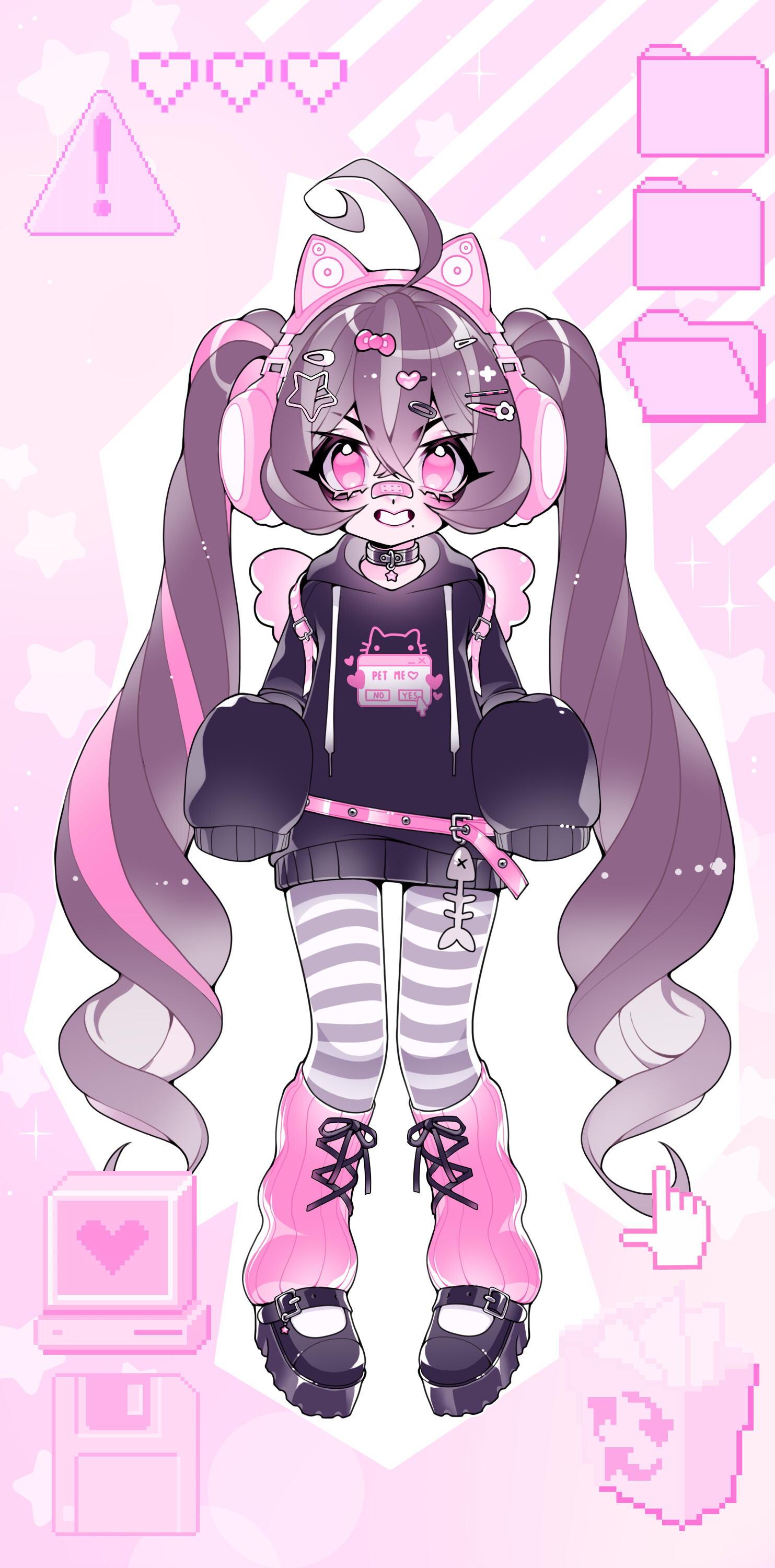 ArtStation - Digital Girlfriends Adoptables