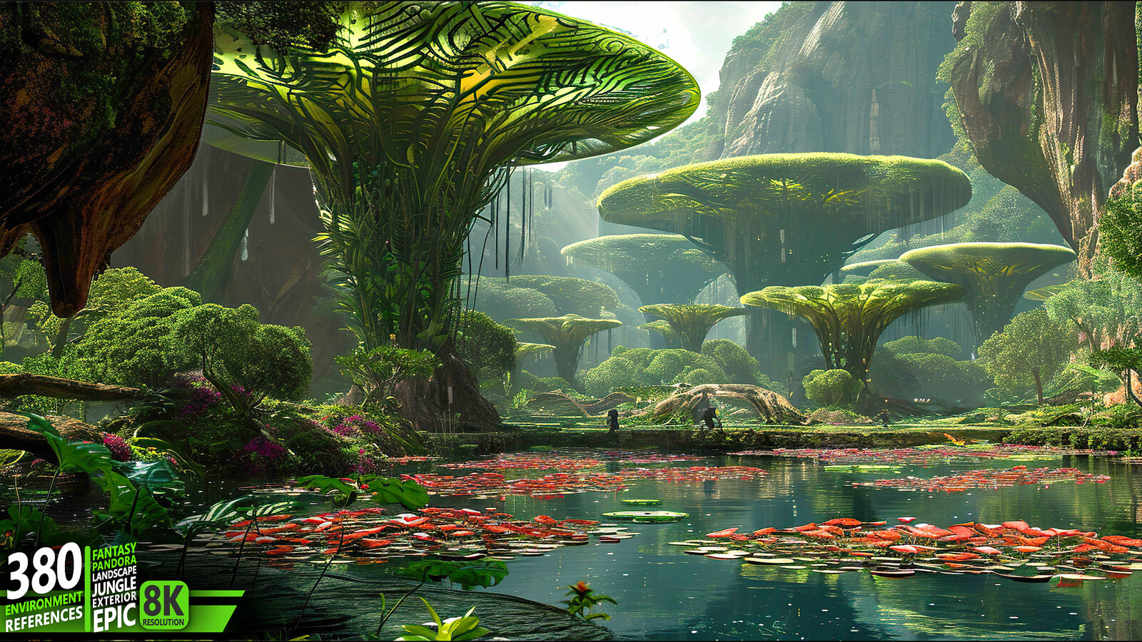 DreamWork | Studio - 380 Fantasy Pandora-Landscape-Jungle-Exterior-Epic ...