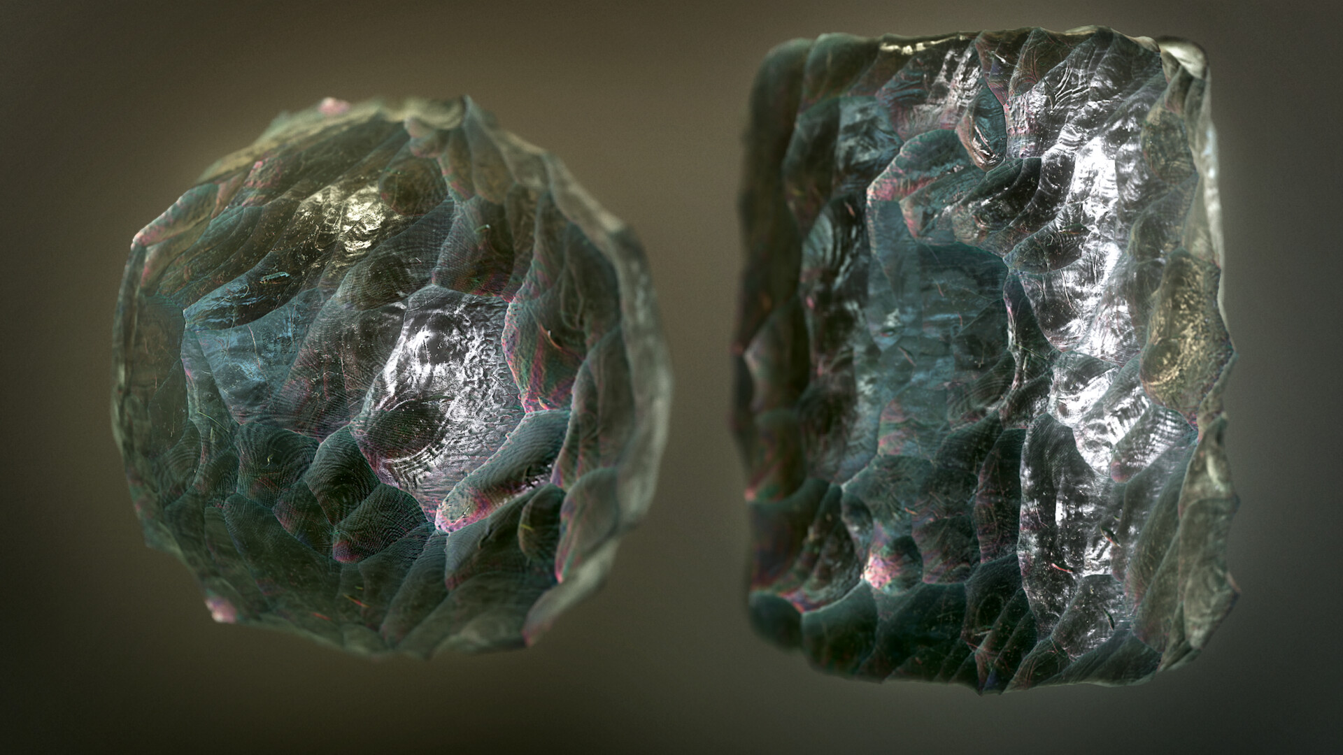 Júlia Sauleda - Obsidian procedural material