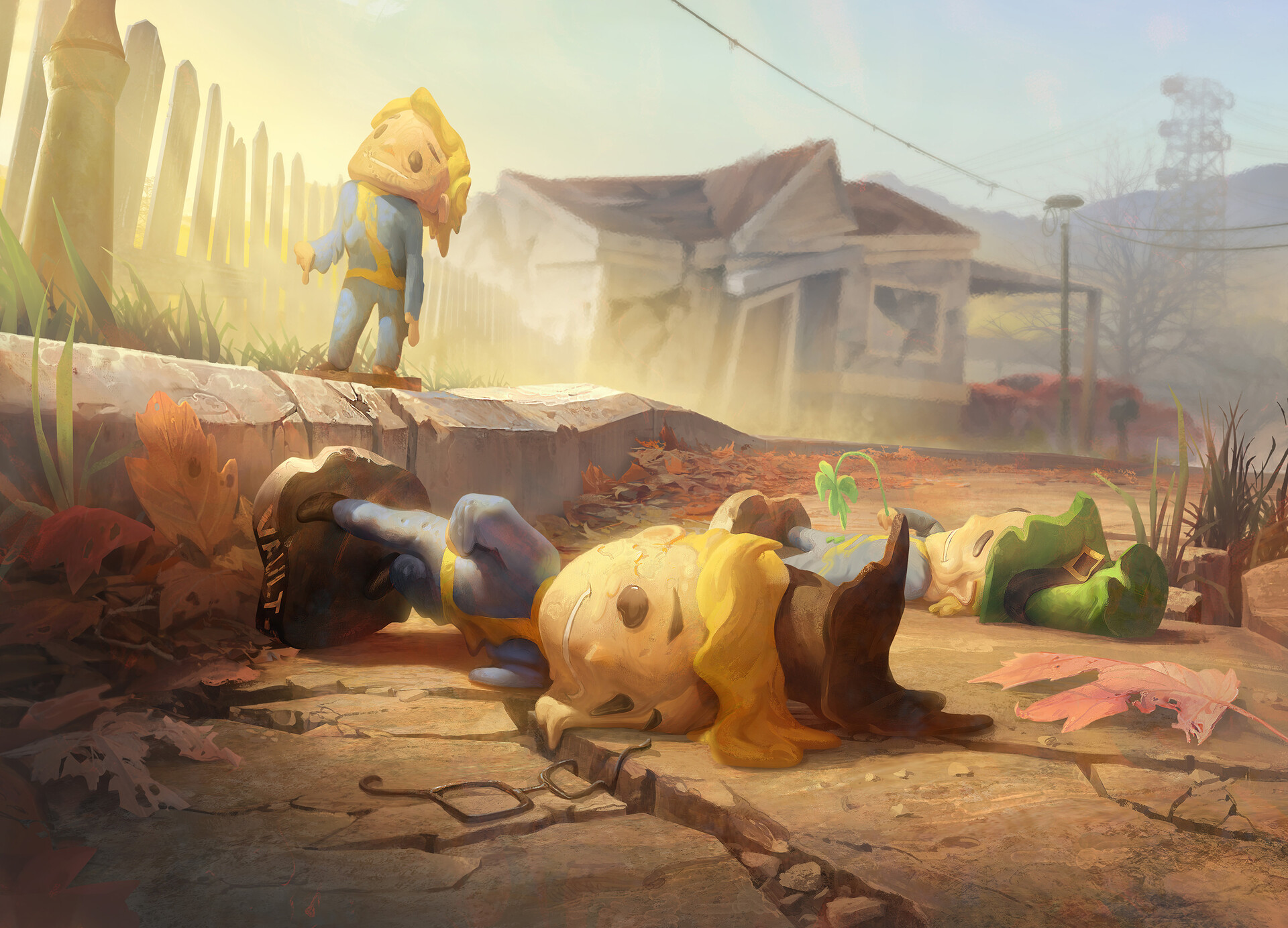 ArtStation - FALLOUT Magic: The Gathering