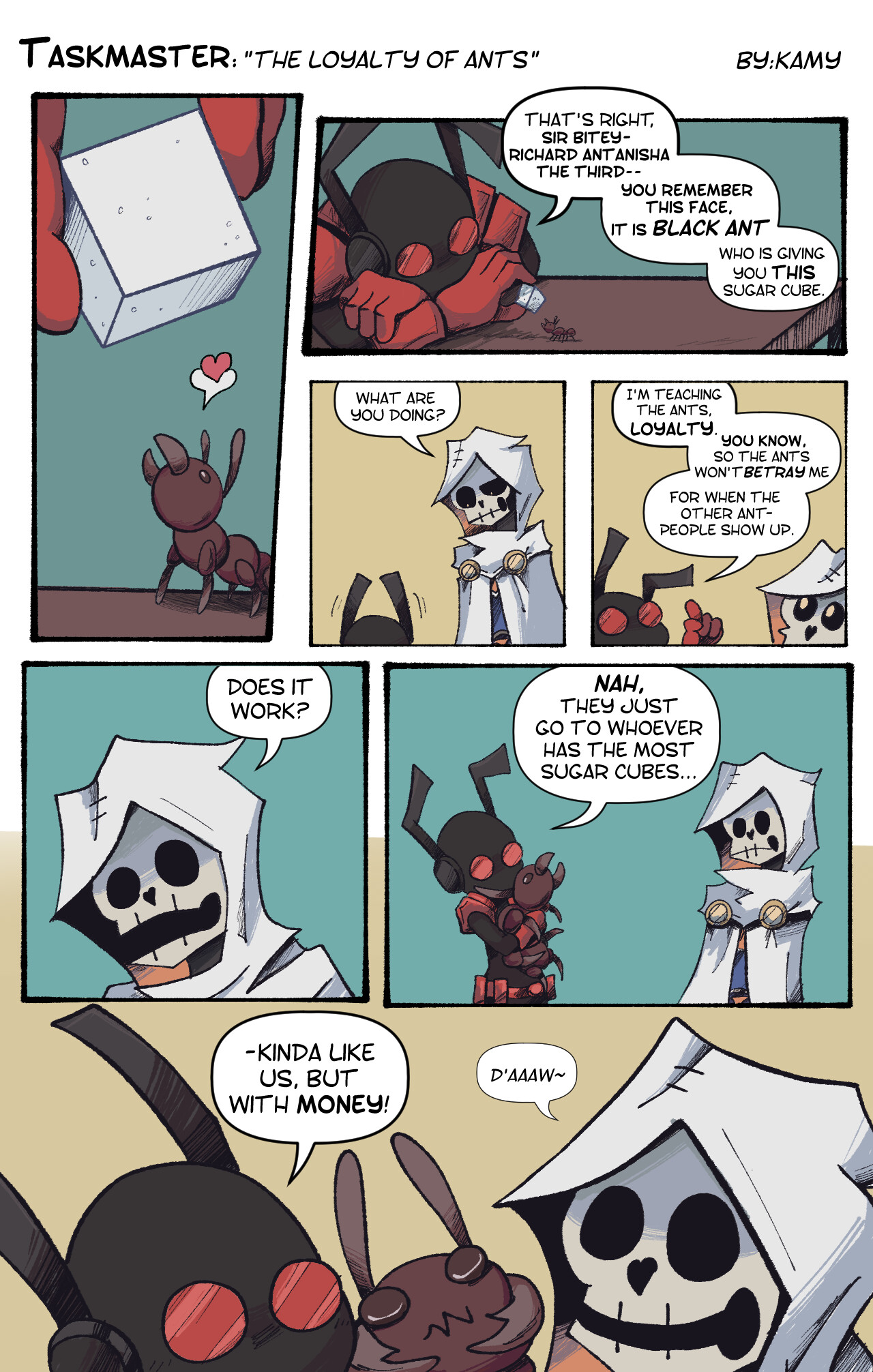 ArtStation - Taskmaster- "The Loyalty of Ants"