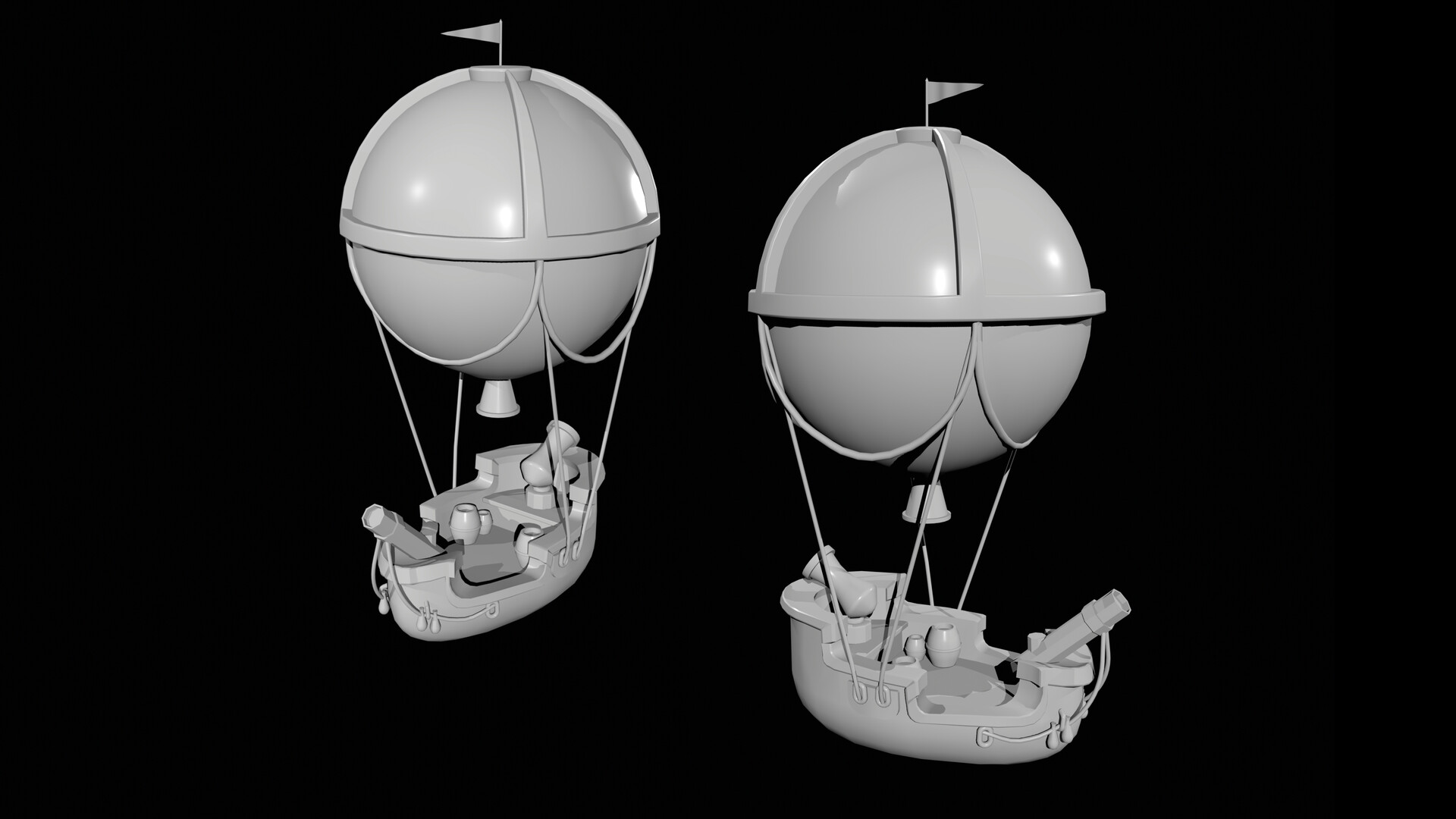 ArtStation - Cartoon Airship
