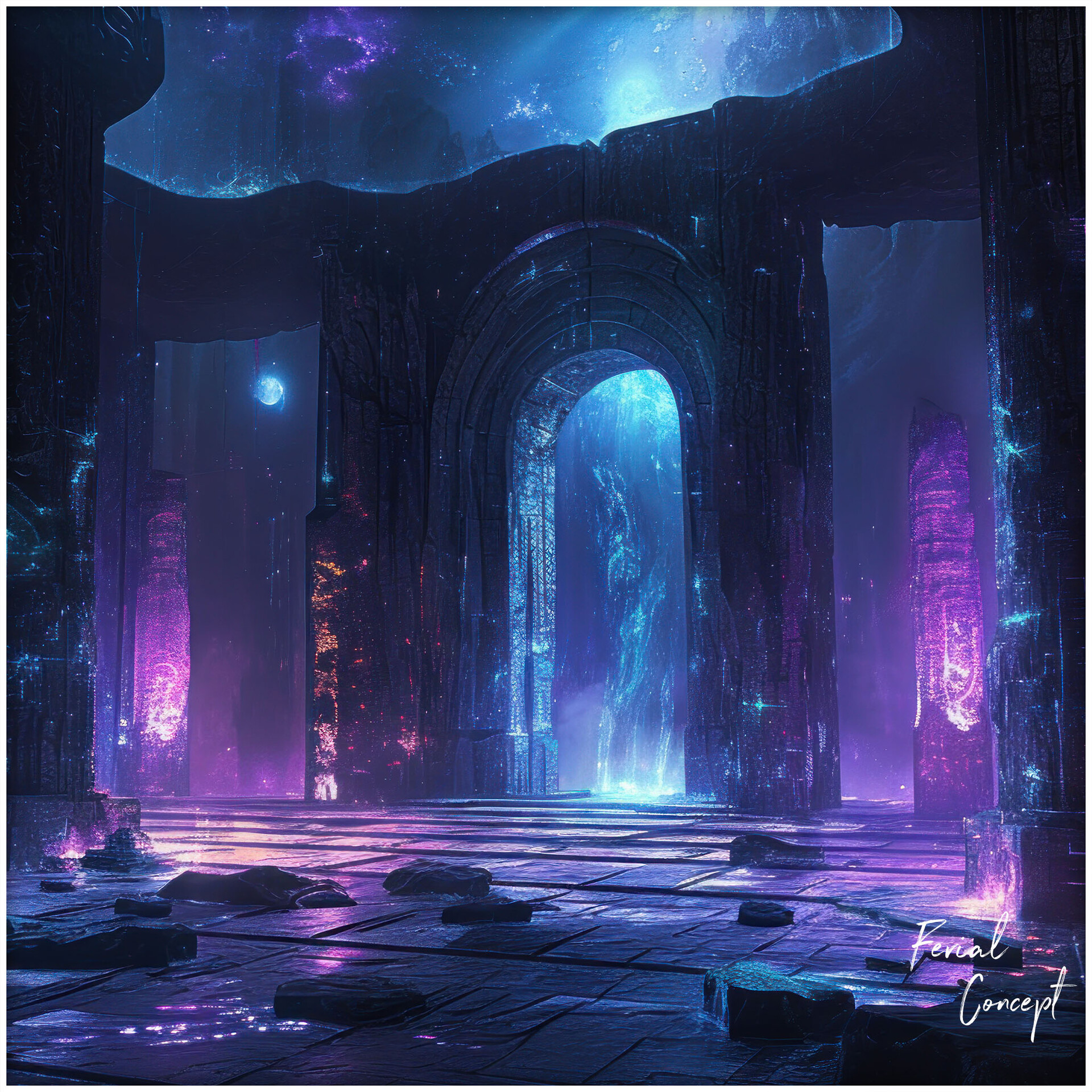 ArtStation - 🔹220 Hieroglyphic Cosmos Environment Concept Reference ...