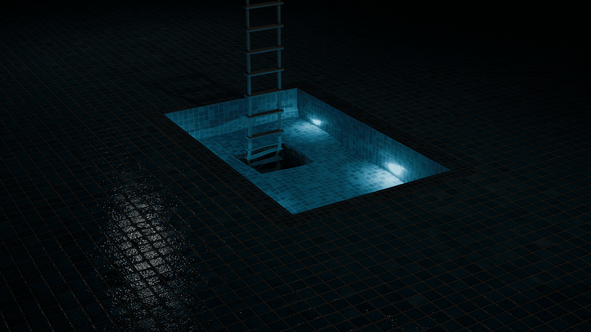 ArtStation - Liminal Pool Art