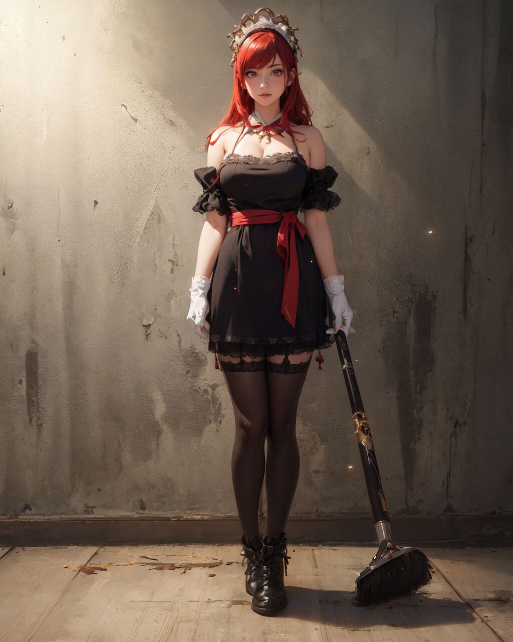 4K Anime Reference Art for Artists and Enthusiasts - 302 Alluring Maid ...