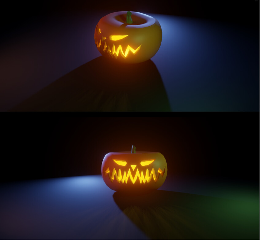 ArtStation - Halloween pumpkin model