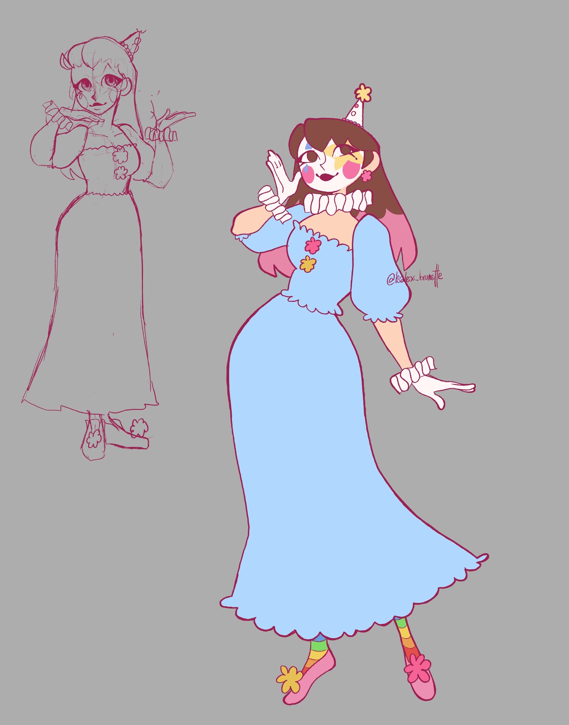 ArtStation - Clown character design