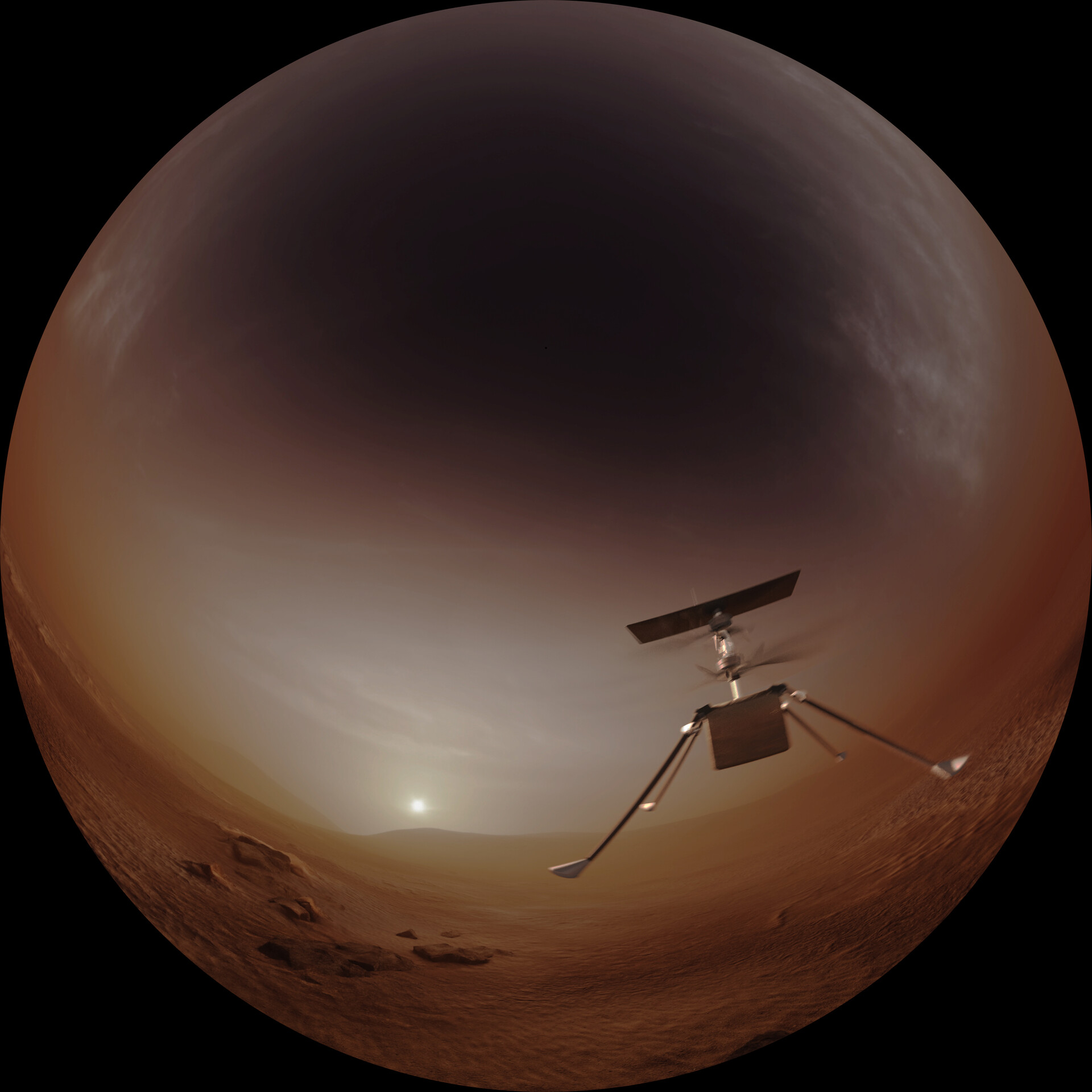 ArtStation - NASA Ingenuity on Mars