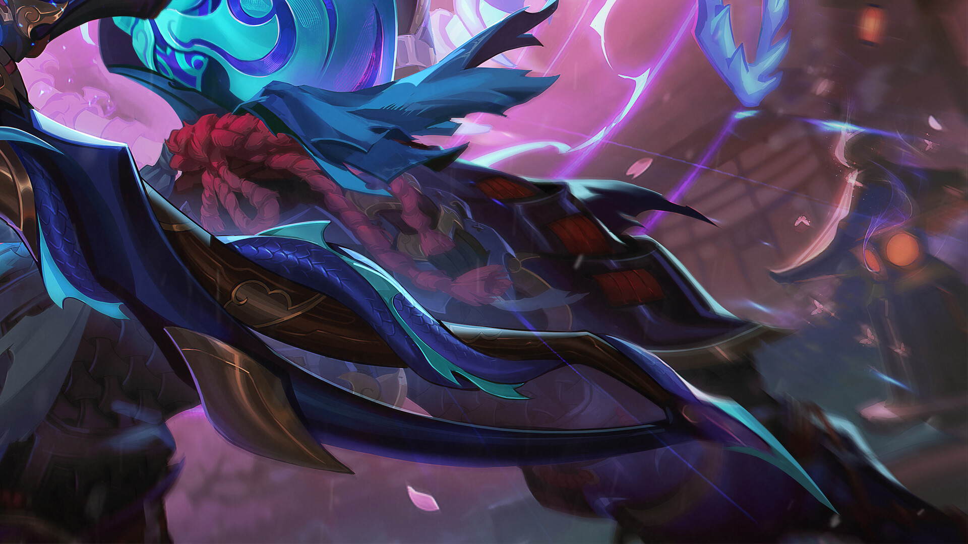 Pandart Studio - The Mythic Skin Onryo Hanzo created for Season 7 of ...