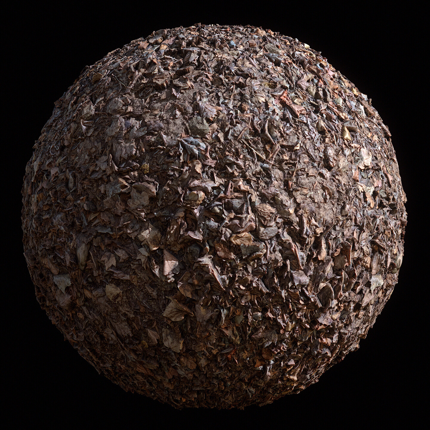 ArtStation - Leaves Pile - Photogrammetry